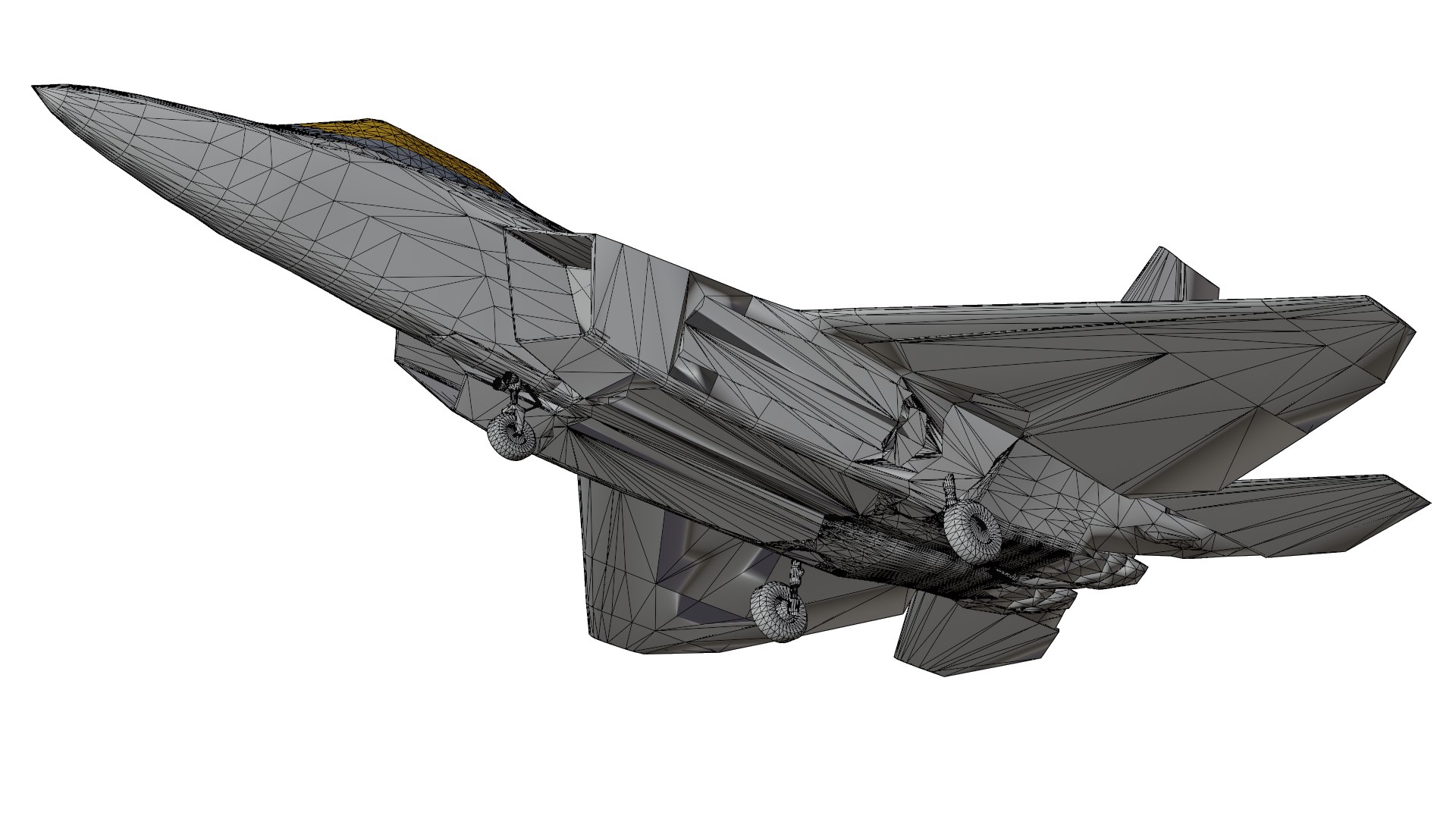 3D F-22 Raptor Model - TurboSquid 2256201