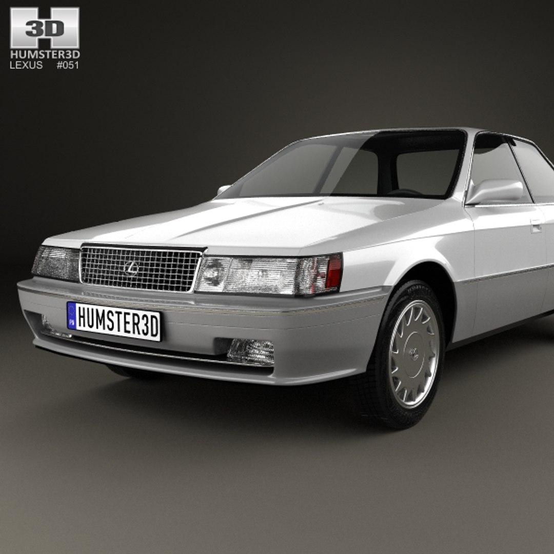 Lexus es 1989 3D model - TurboSquid 1150567