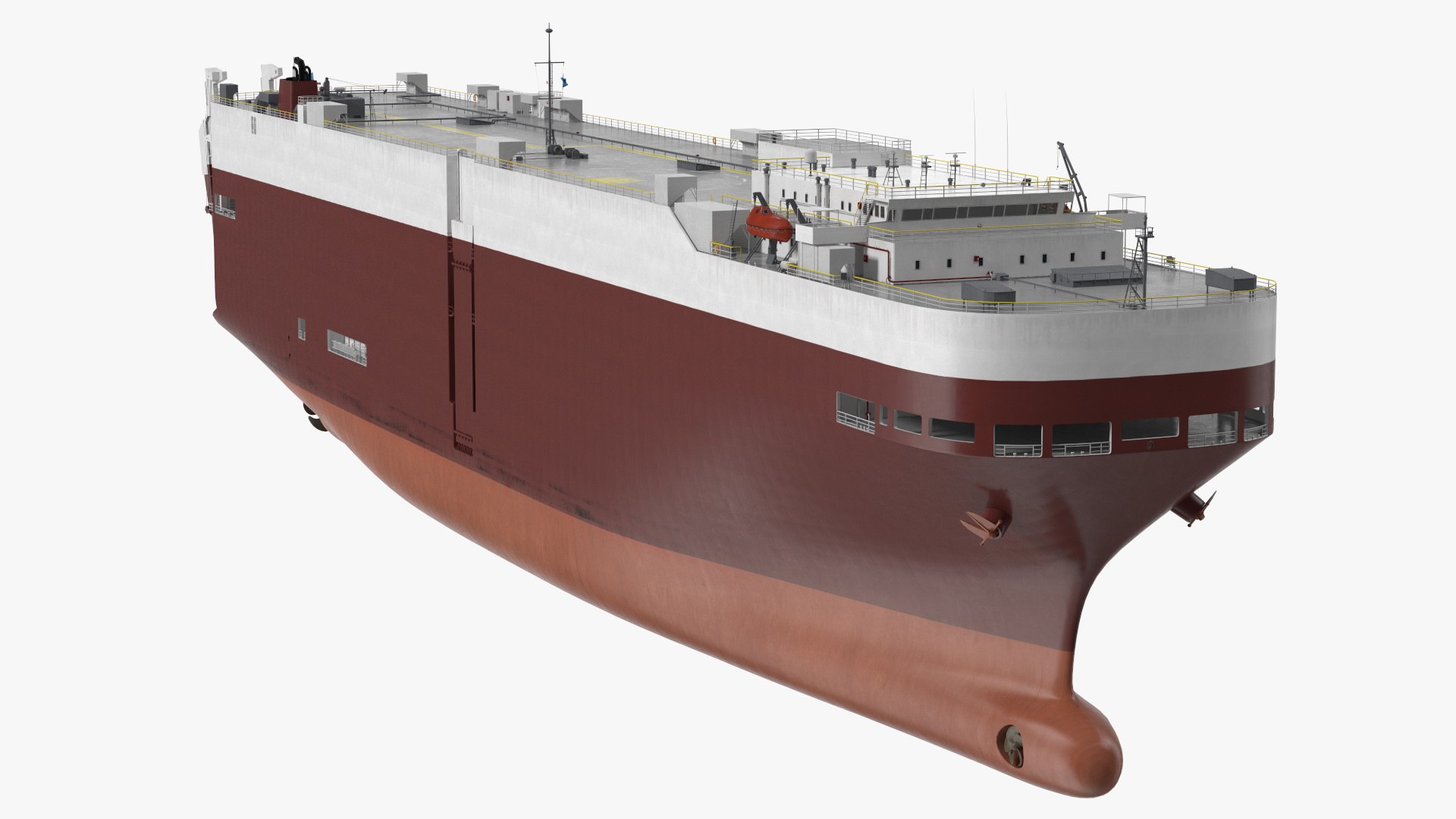 3D Car Carrier Cargo Ship - TurboSquid 1942215