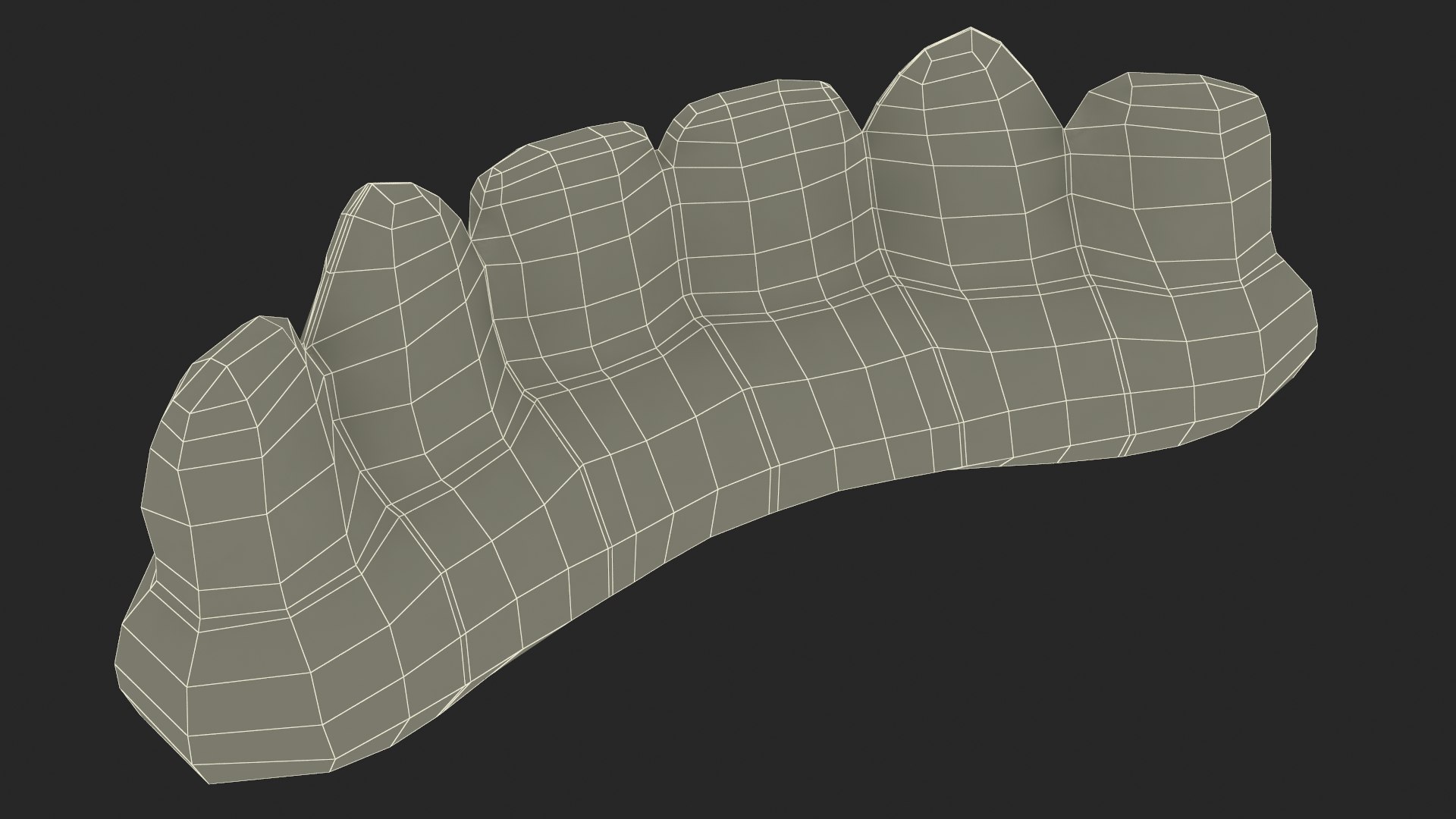 3D Gummy Teeth Candy For 3D Print - TurboSquid 2256870