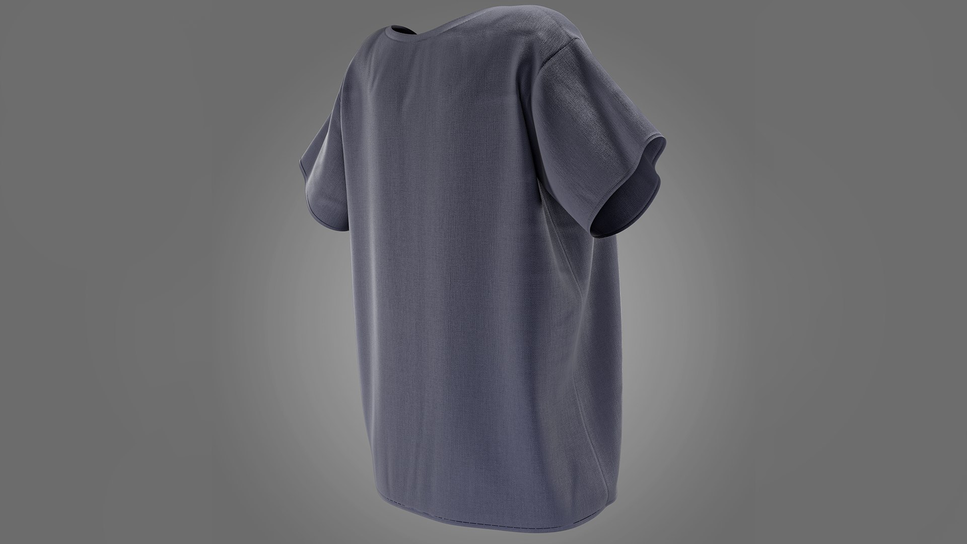 Douche Bag Neck T-shirt Female 3D Model - TurboSquid 2128478