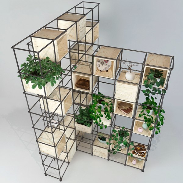 3D shelf model - TurboSquid 1150139