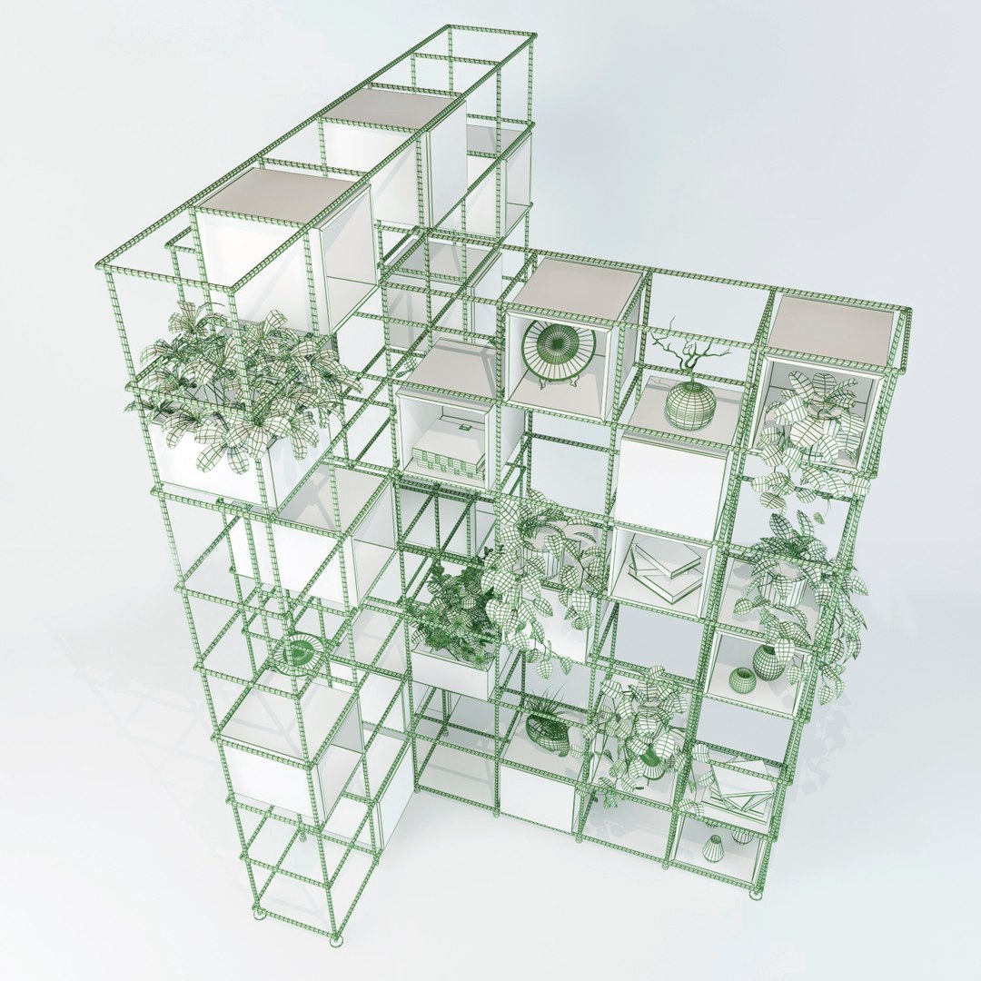 3D Shelf Model - TurboSquid 1150139