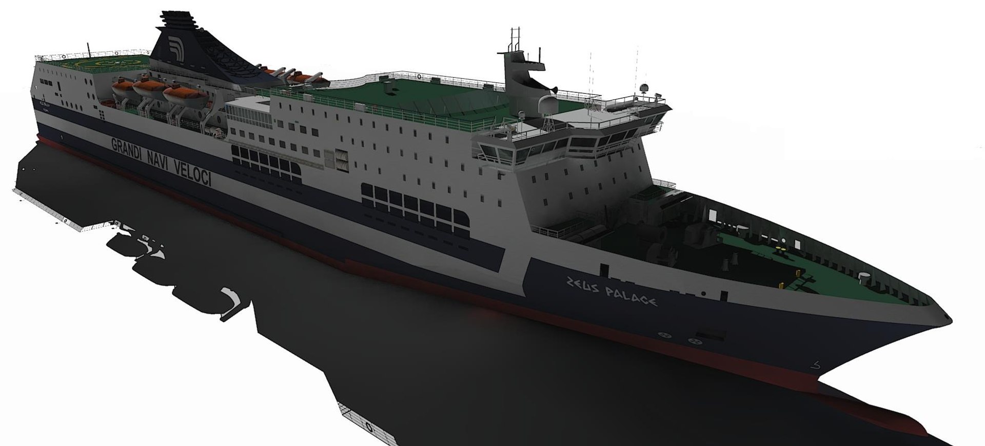 Zeus Palace Grandi 3d 3ds