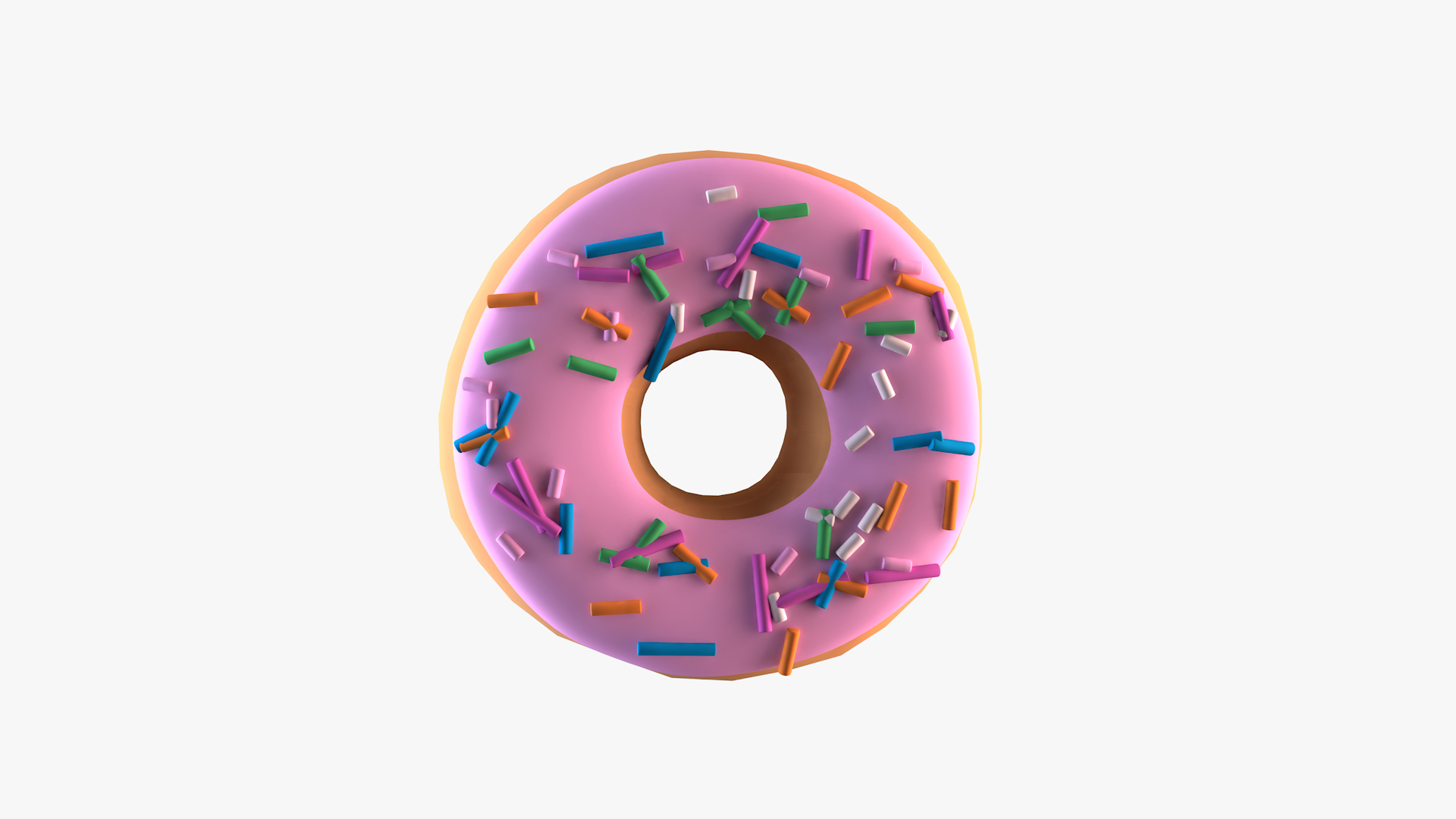 Donut 3D Model - TurboSquid 1813654