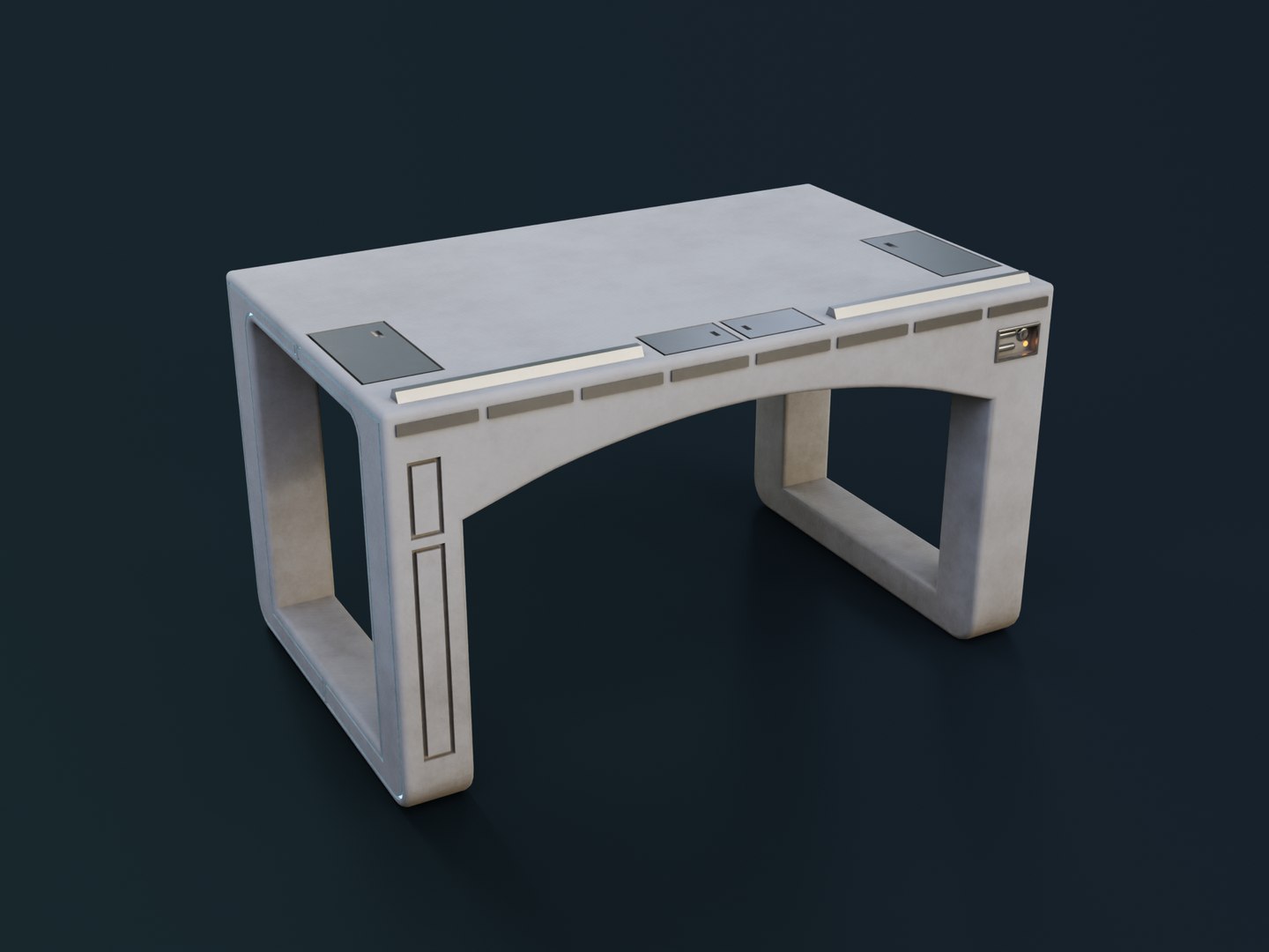 3D Sci-Fi Table - TurboSquid 1876962