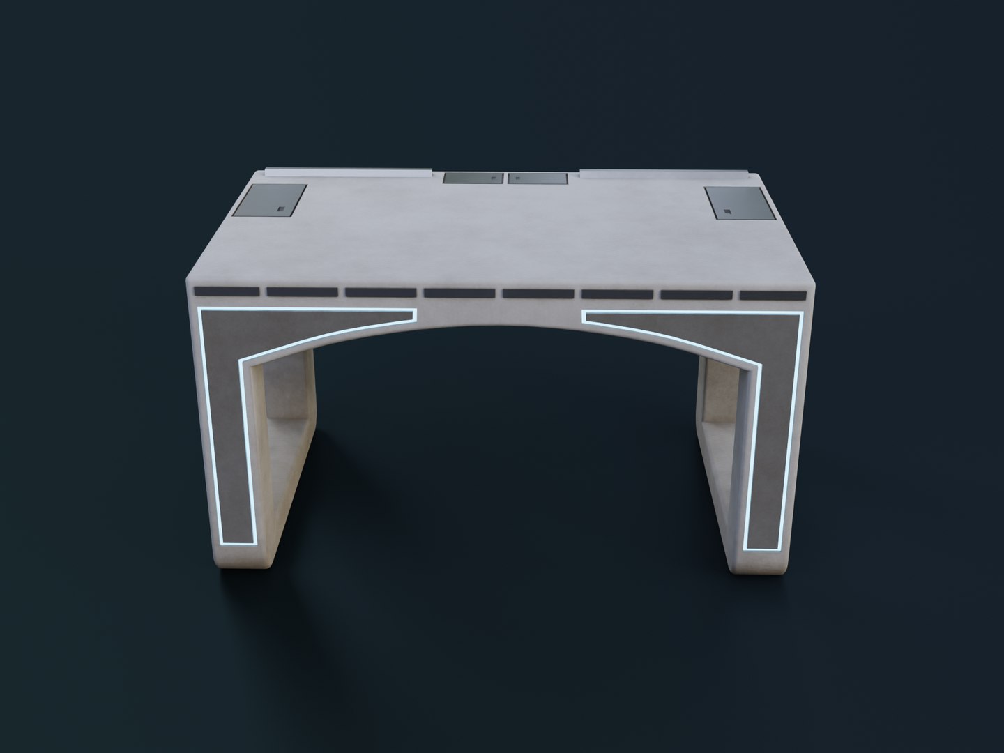 3D Sci-Fi Table - TurboSquid 1876962