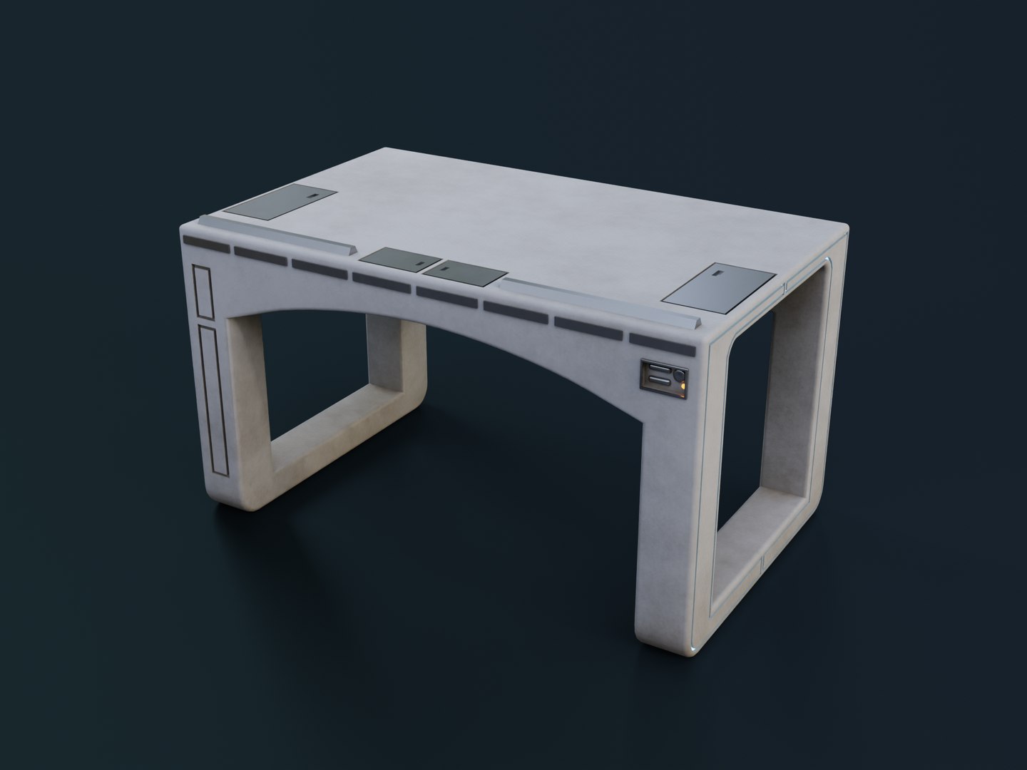 3D Sci-Fi Table - TurboSquid 1876962