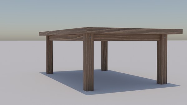 3D table simple - TurboSquid 1679180