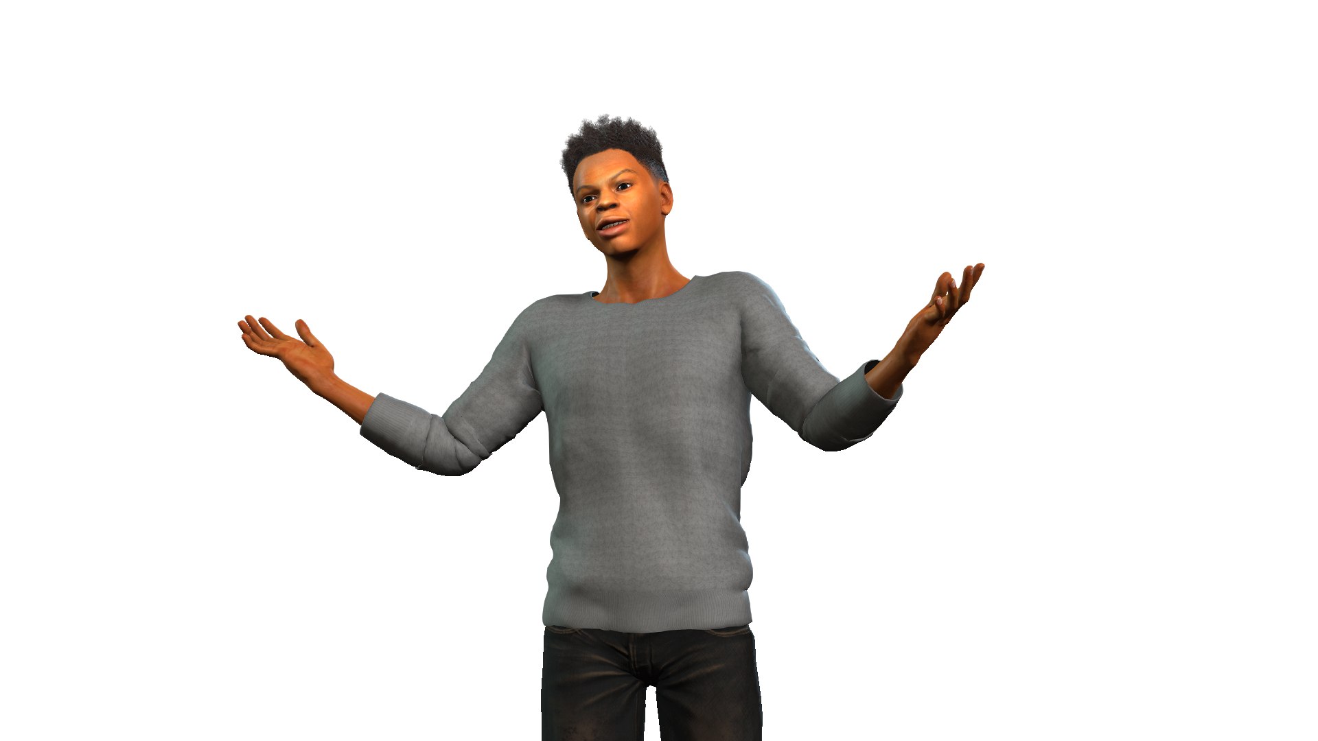 Man 3d Rigged Model Ready For Animation Model Turbosquid 2010061