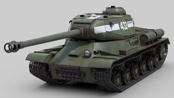 Iosif Stalin 2 Tank 3D model - TurboSquid 1762097