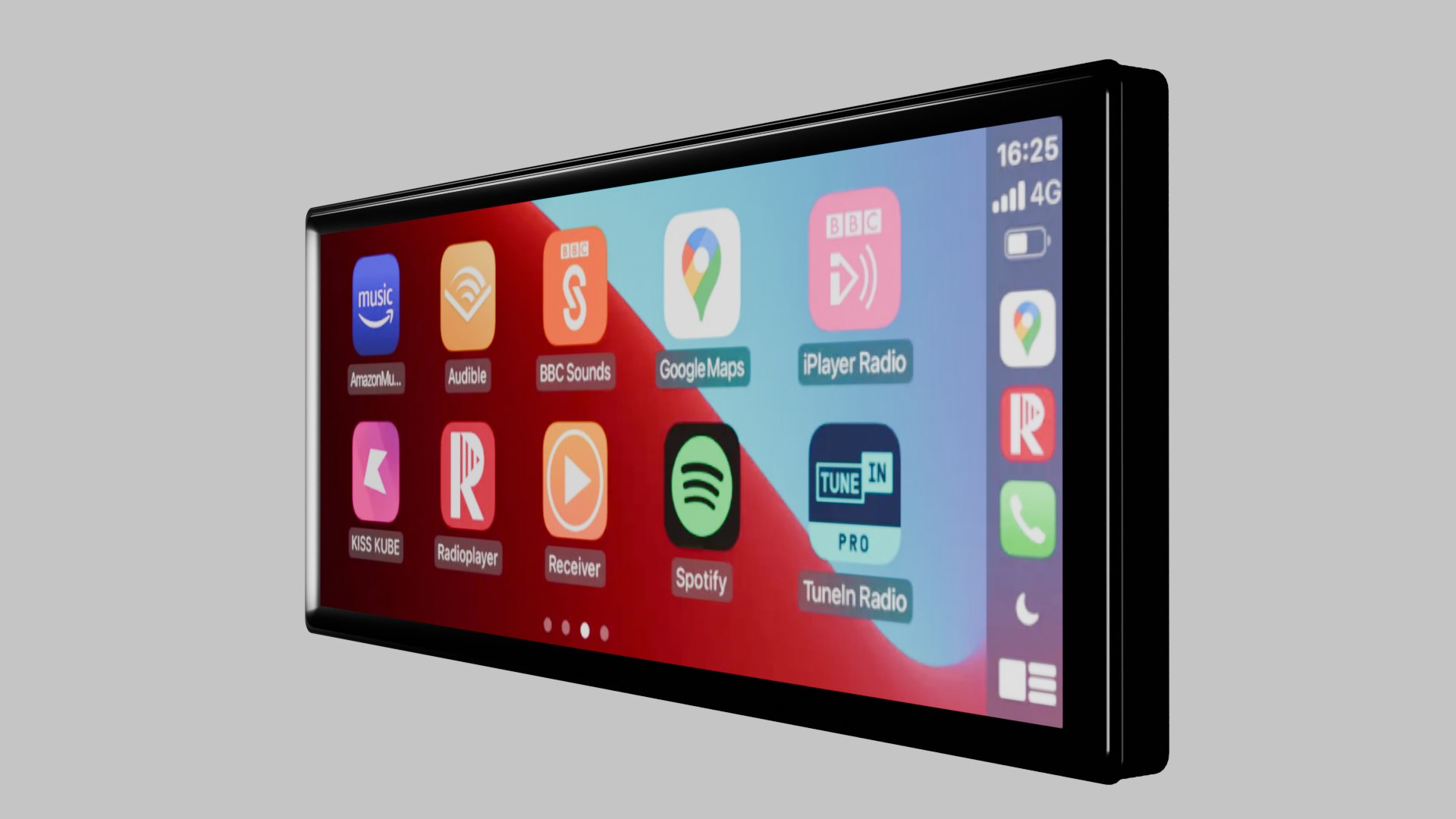 3D Model Car Infotainment Screen - TurboSquid 2343813