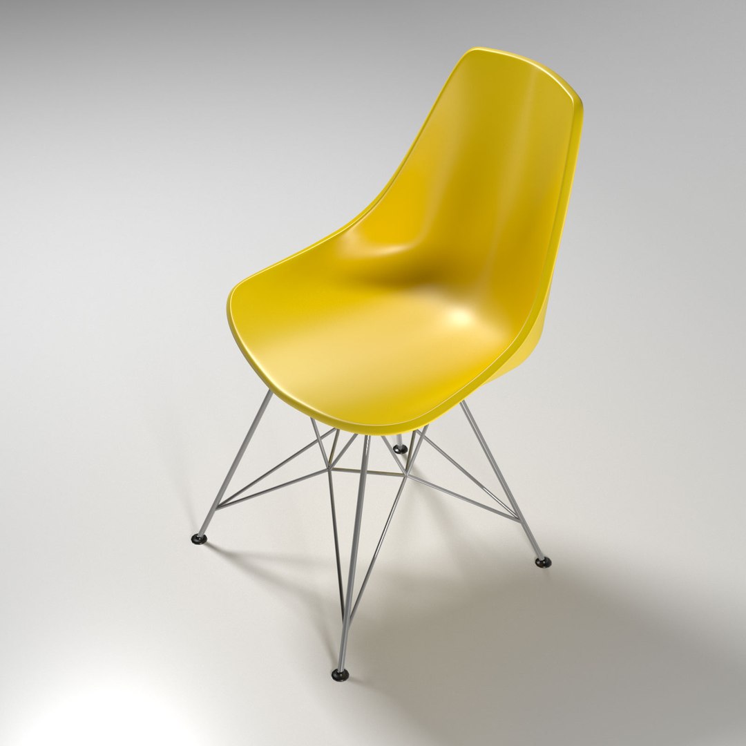 3D Eames Chair Model - TurboSquid 1350400