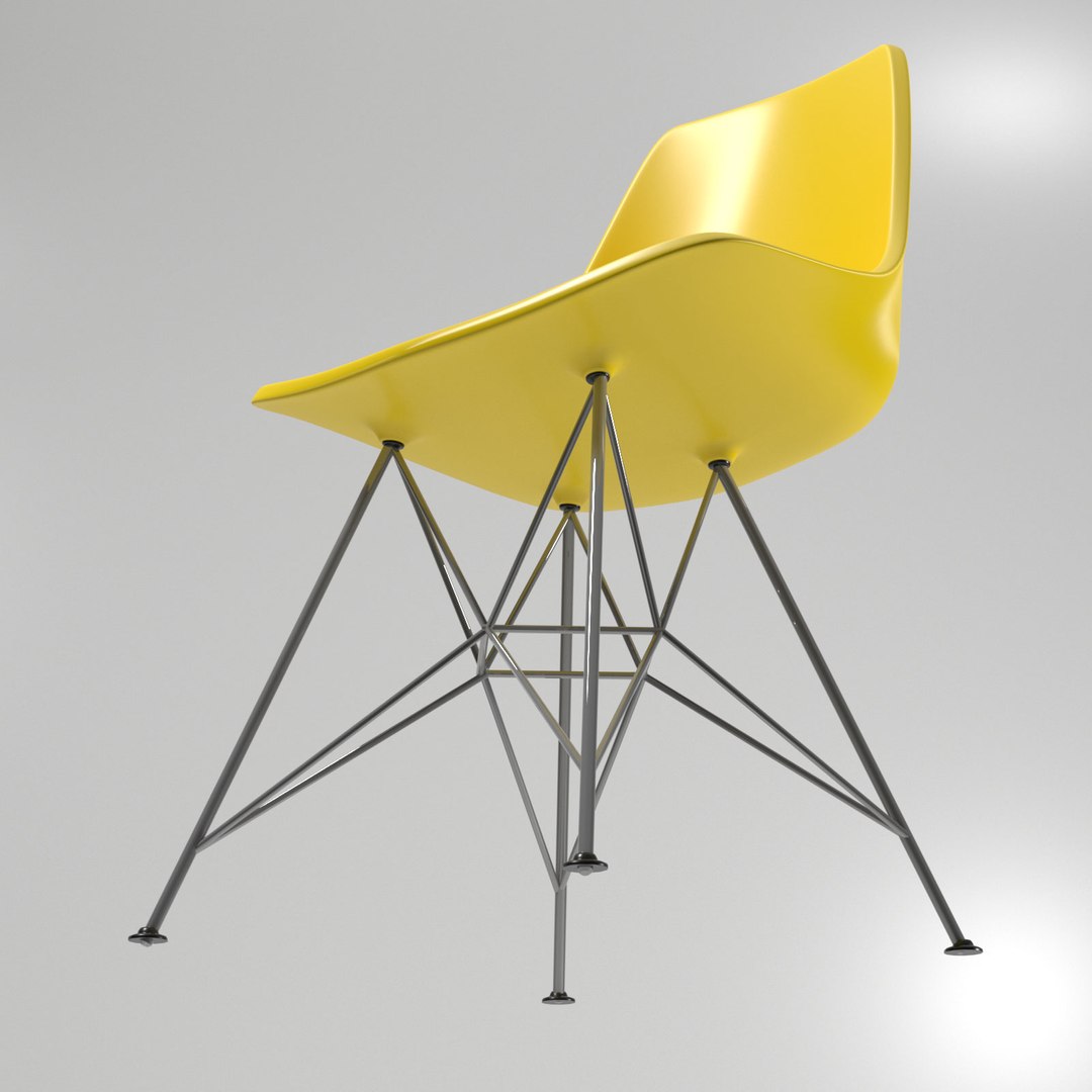 3D Eames Chair Model - TurboSquid 1350400
