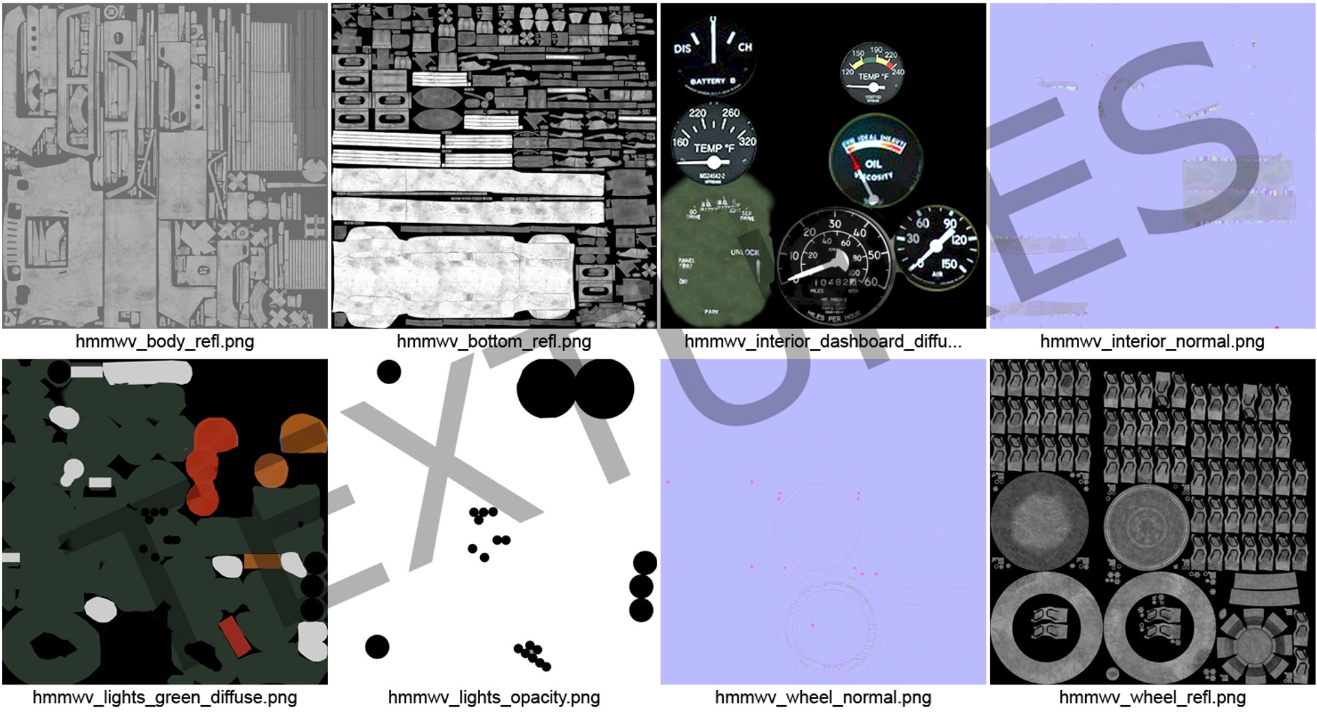 3d Hmmwv Tow Missile Carrier Model