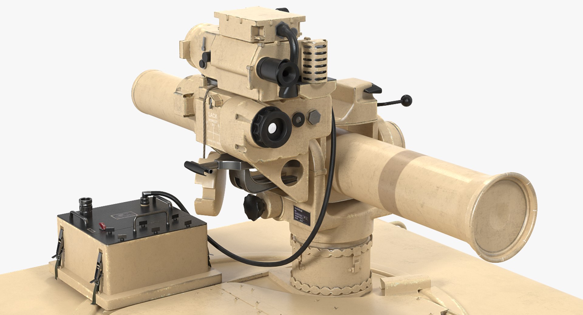 3d hmmwv tow missile carrier model