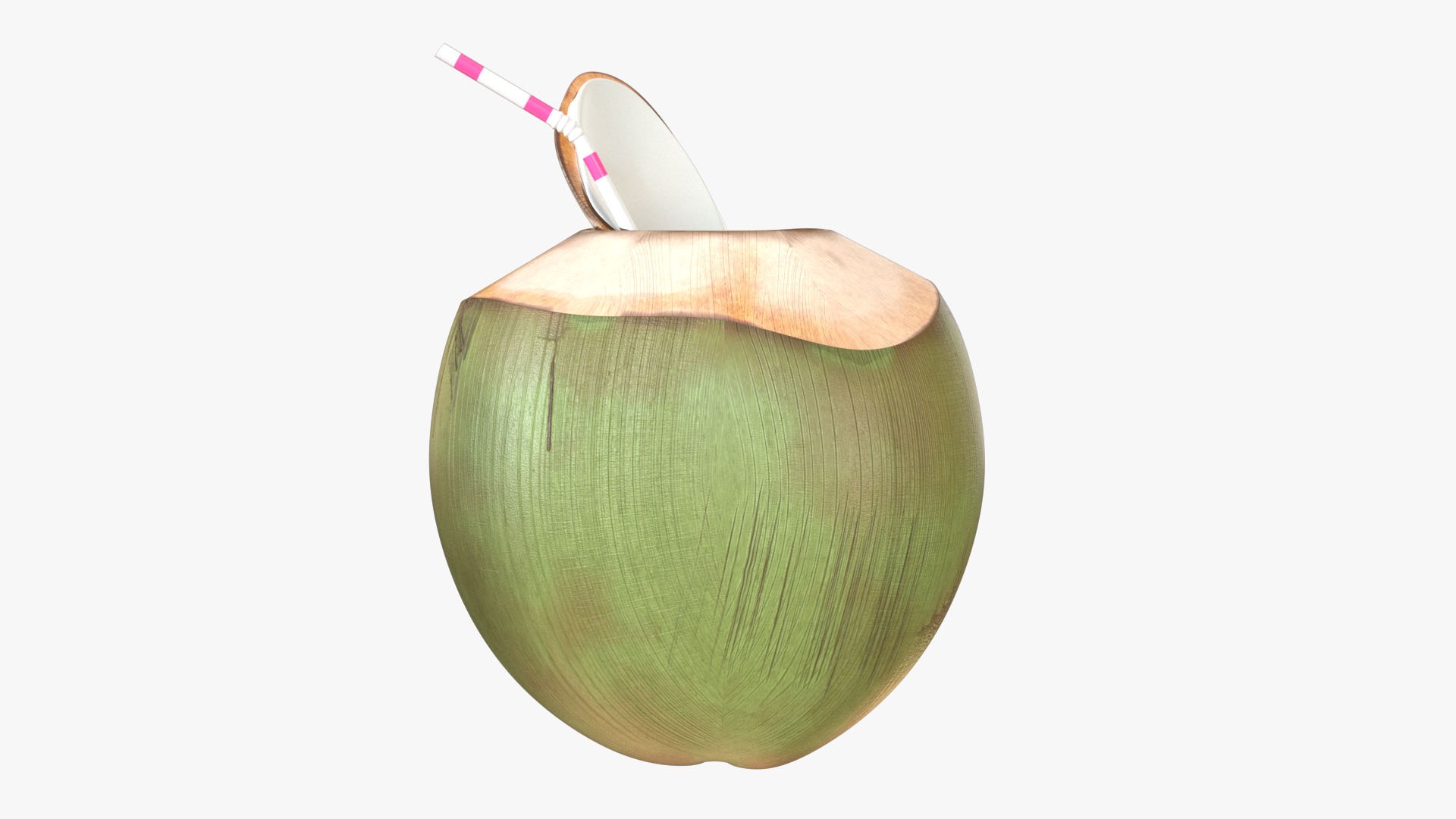 3D Tender Coconut Model - TurboSquid 2127937