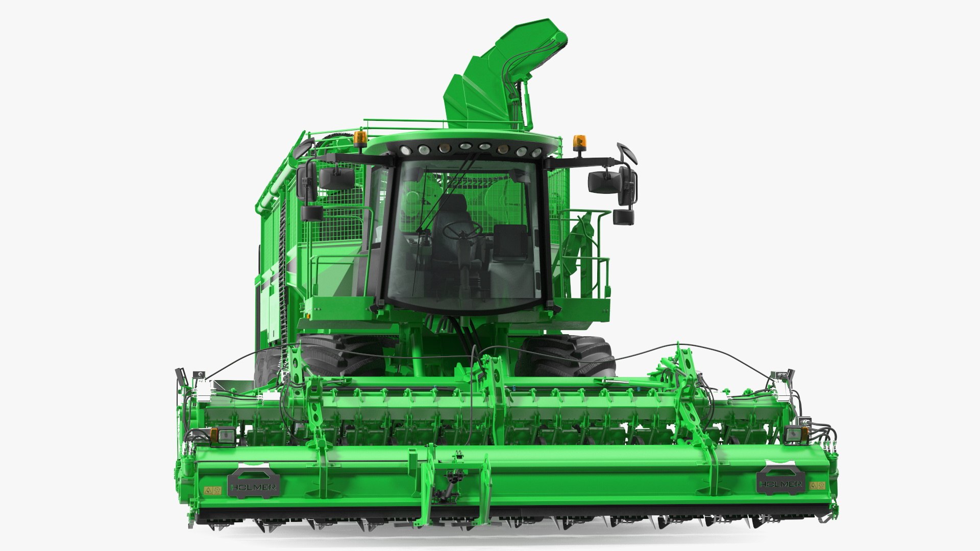 Beet Harvesting Machine Green 3D Model - TurboSquid 1959372