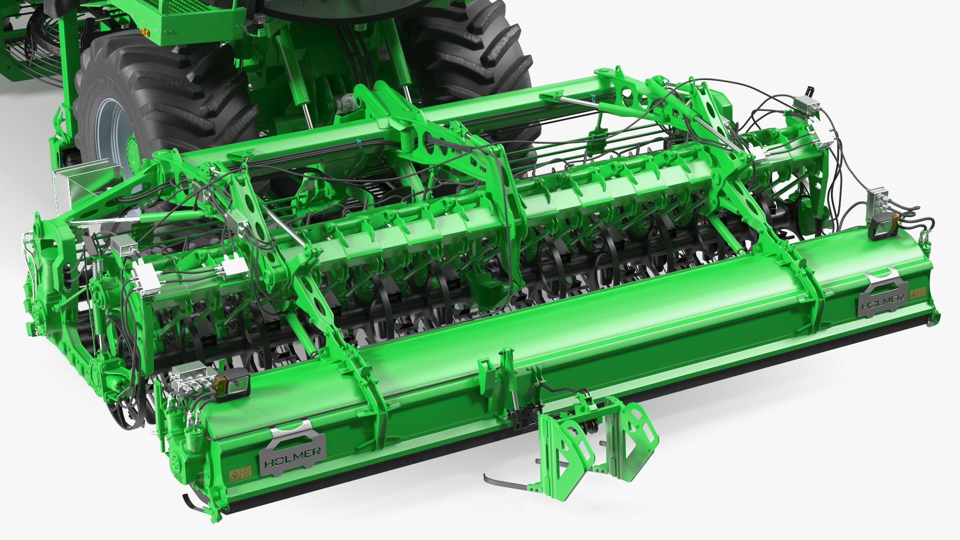 Beet Harvesting Machine Green 3D Model - TurboSquid 1959372