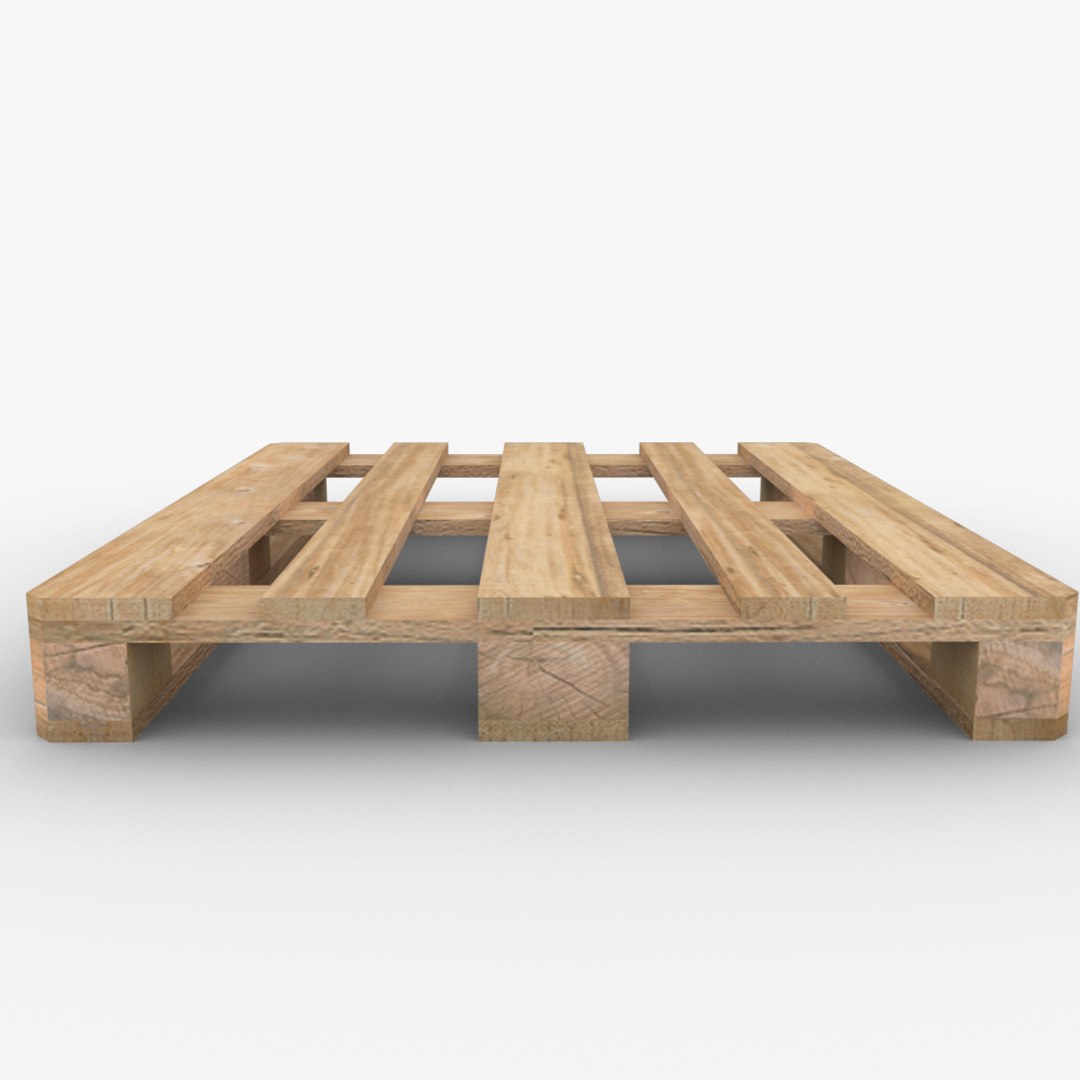 Pallet Standard 3D Model - TurboSquid 1368349