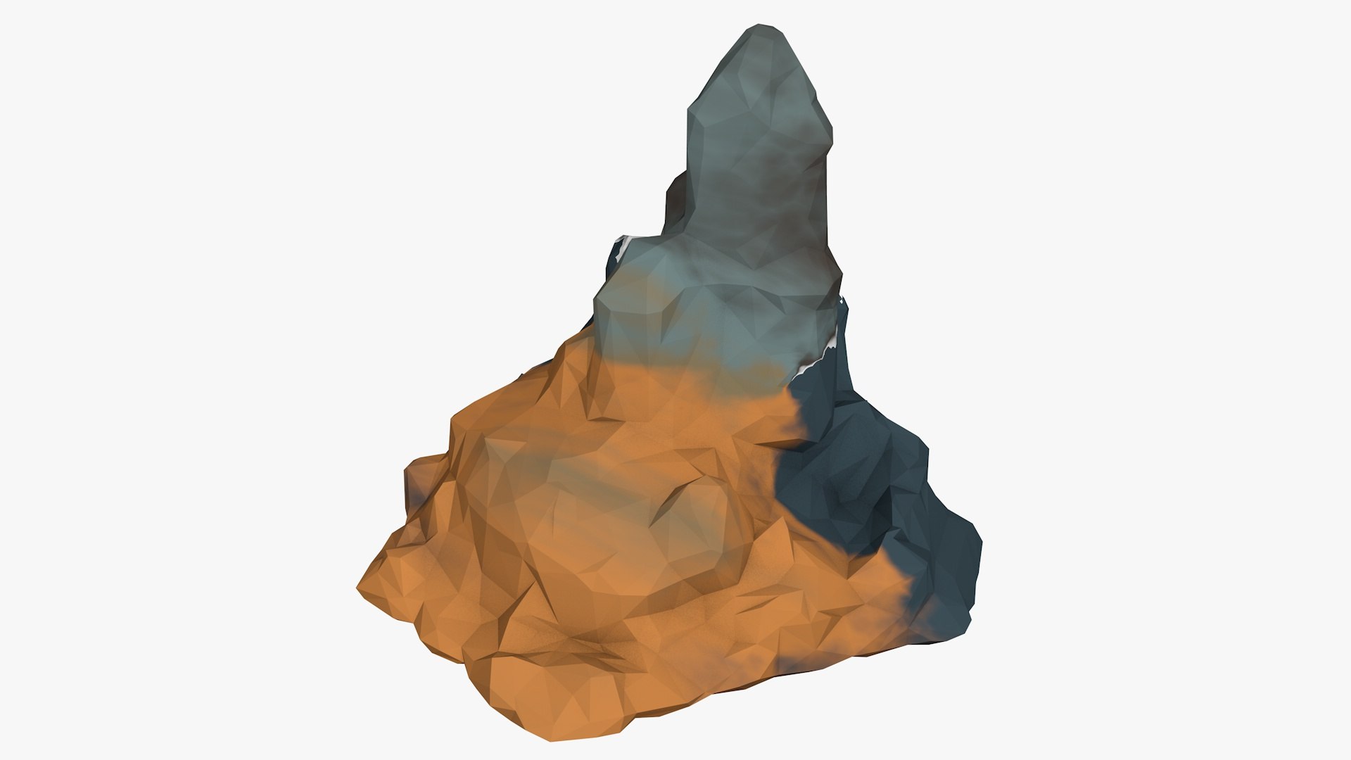 Low Poly Stone 3D Model - TurboSquid 2121052
