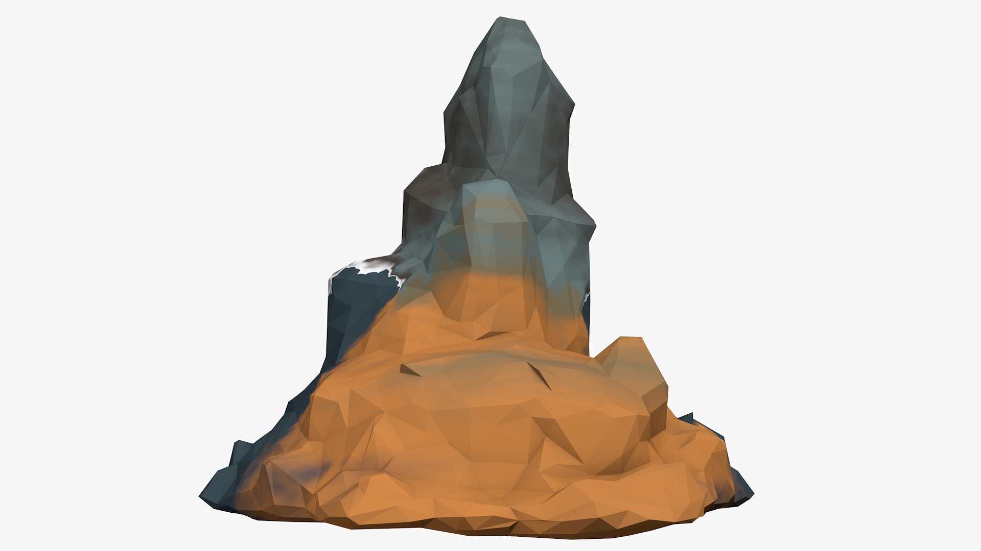 Low Poly Stone 3D Model - TurboSquid 2121052