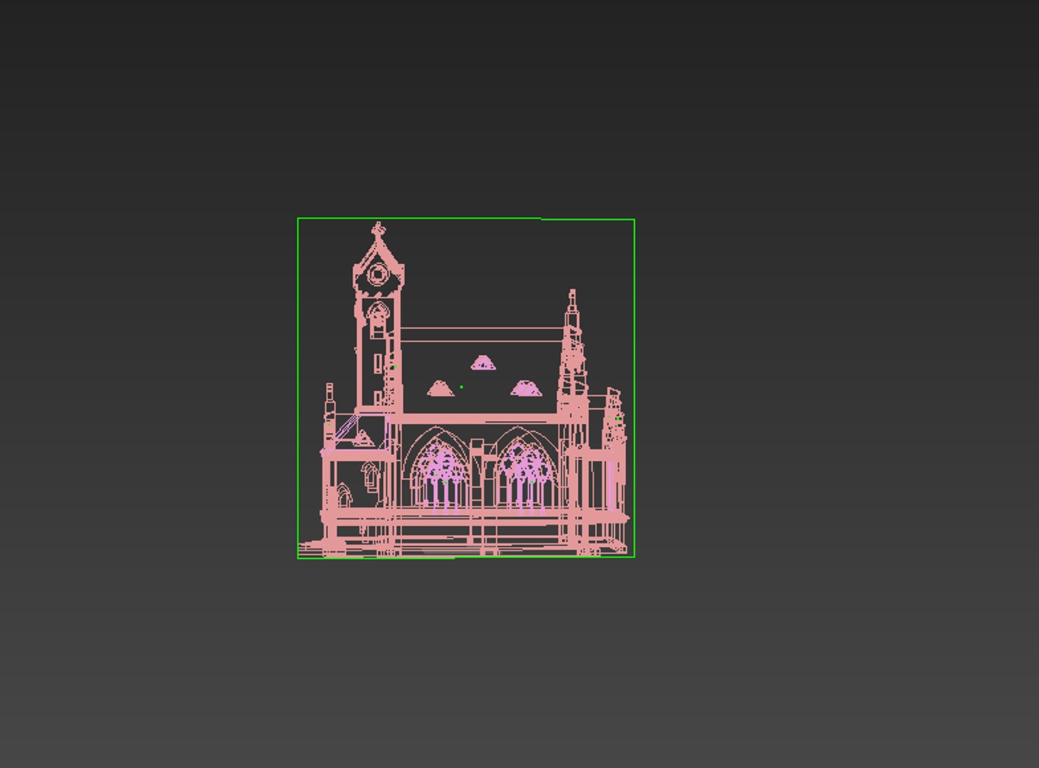Chuch 3d Model