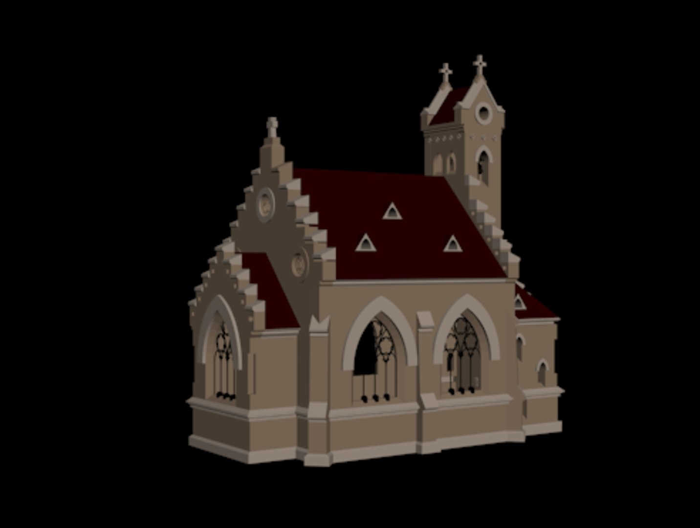 Chuch 3d Model