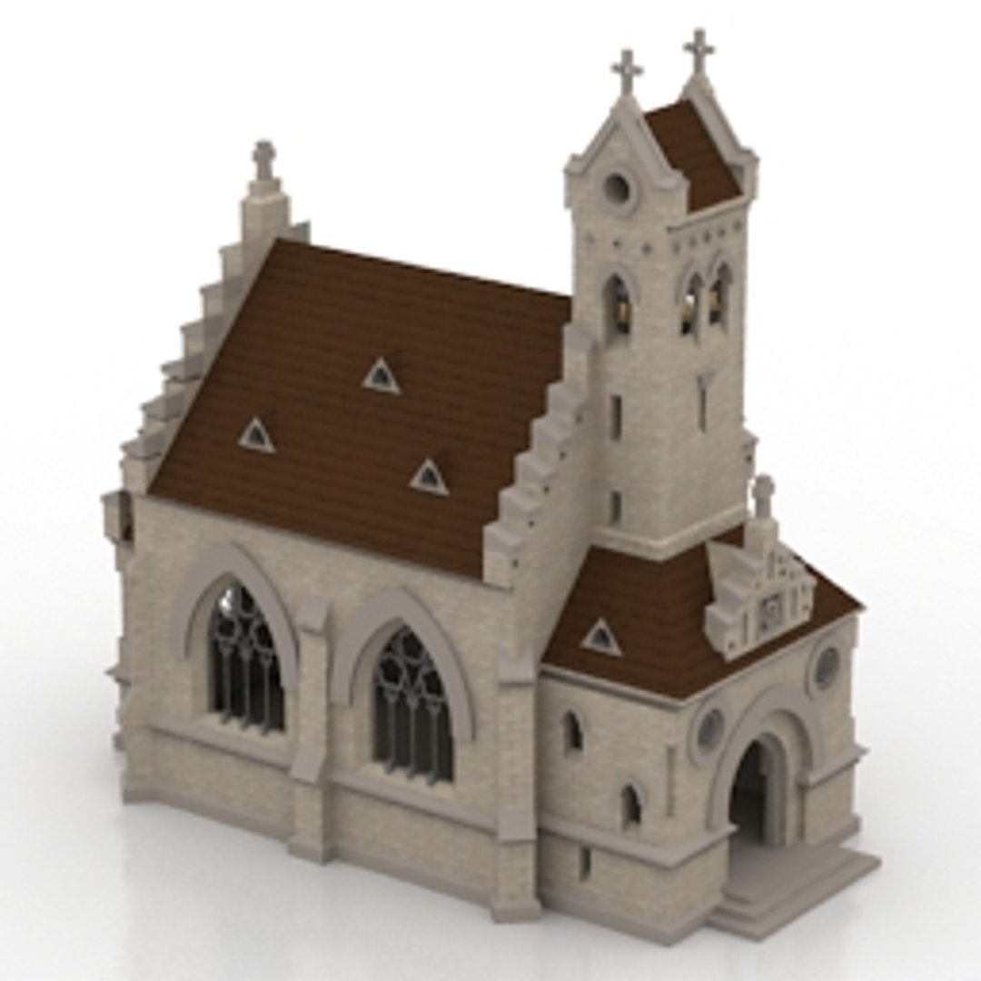 Chuch 3d Model