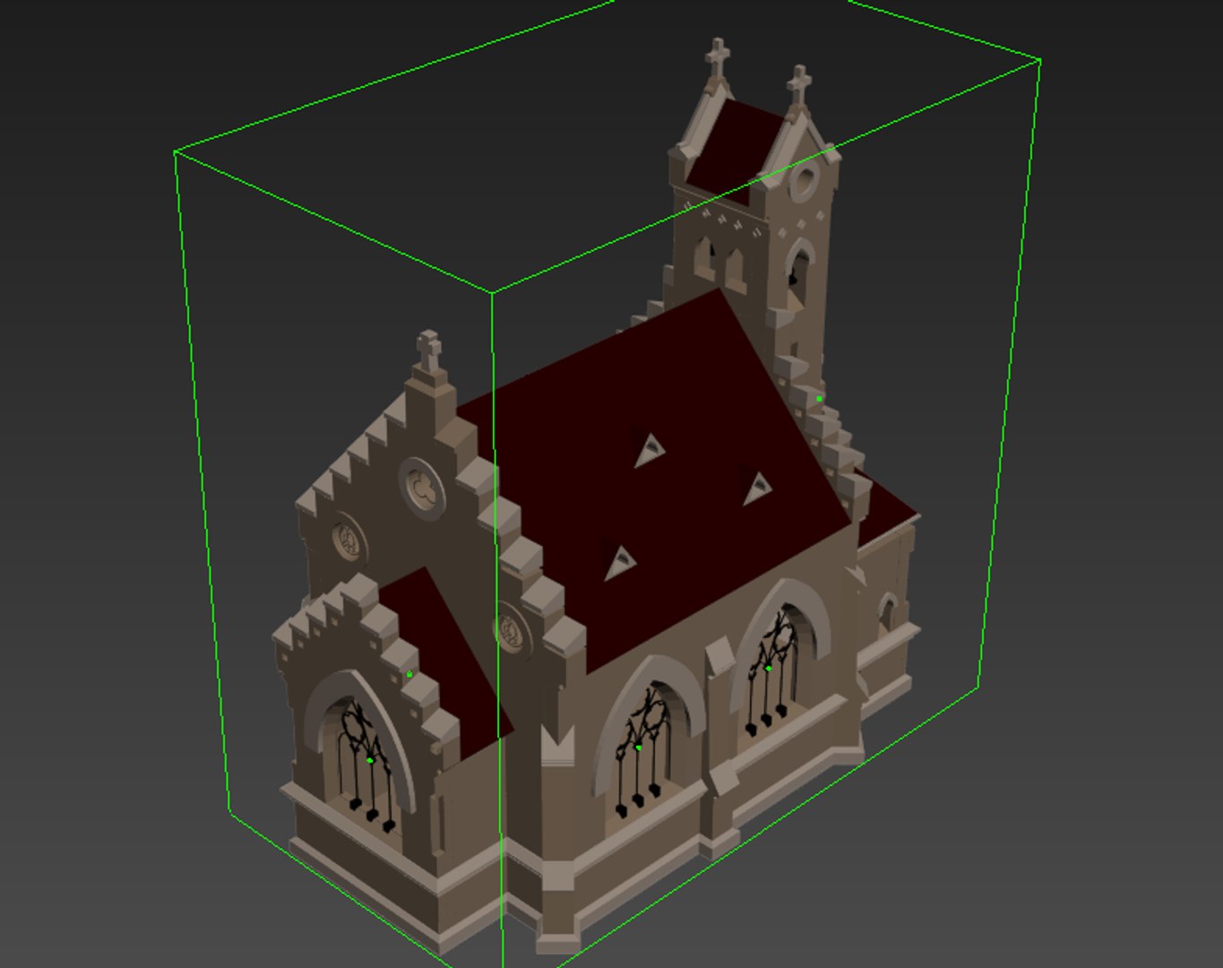 Chuch 3d Model