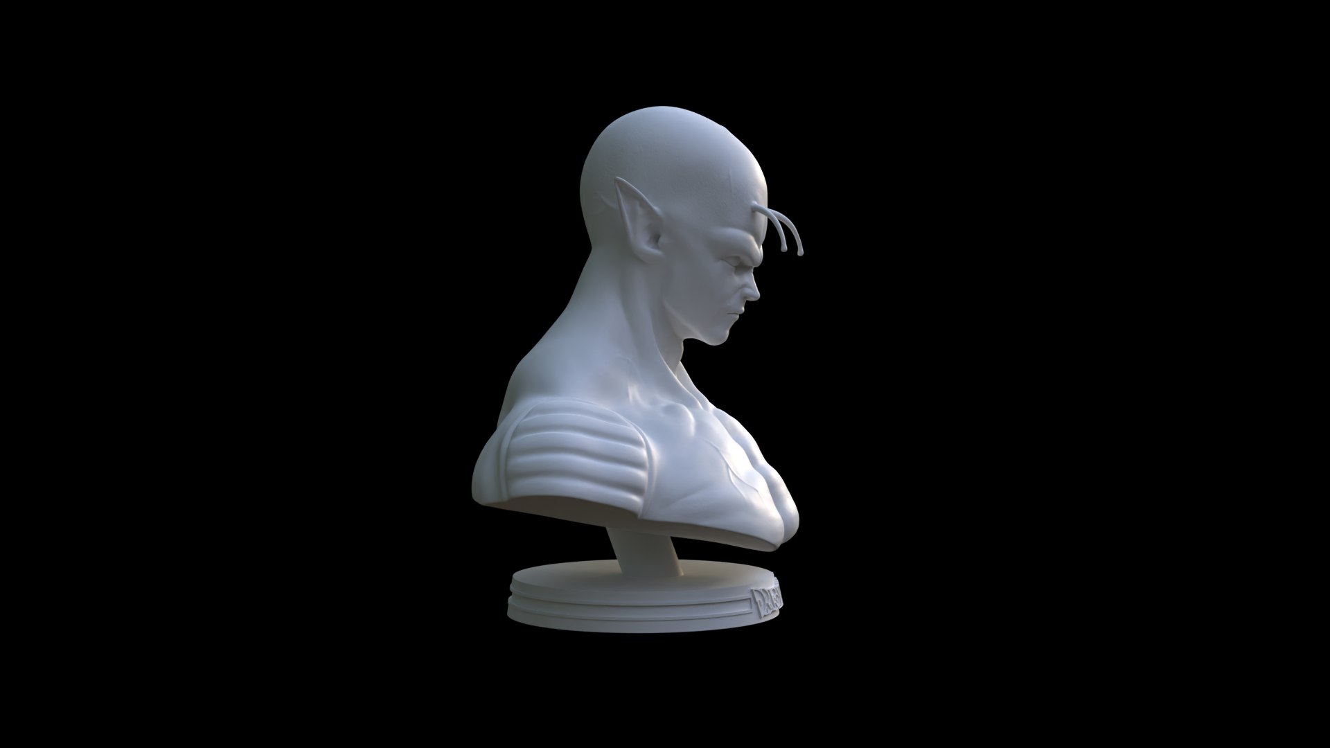 3D DBZ Piccolo Statue model - TurboSquid 2135693
