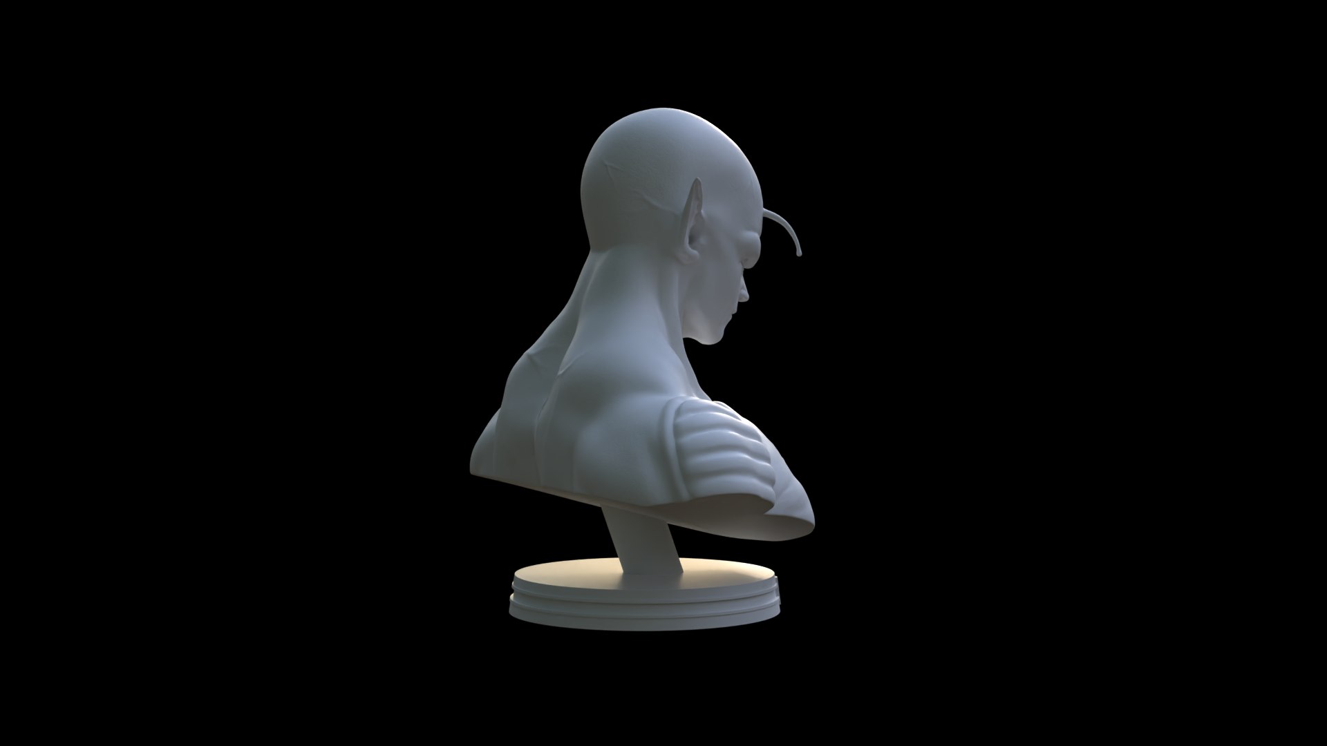 3D DBZ Piccolo Statue model - TurboSquid 2135693