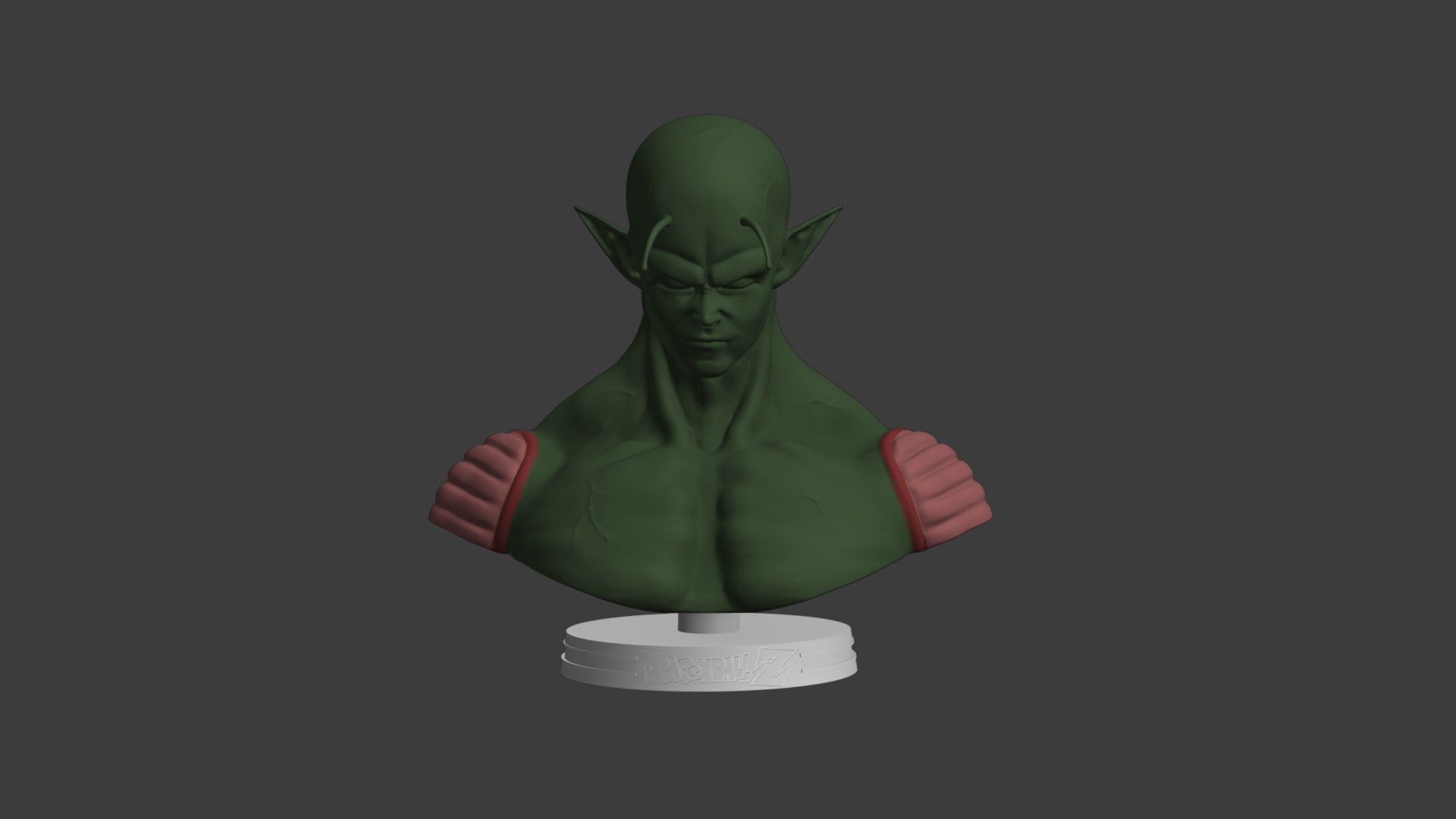 3D DBZ Piccolo Statue model - TurboSquid 2135693