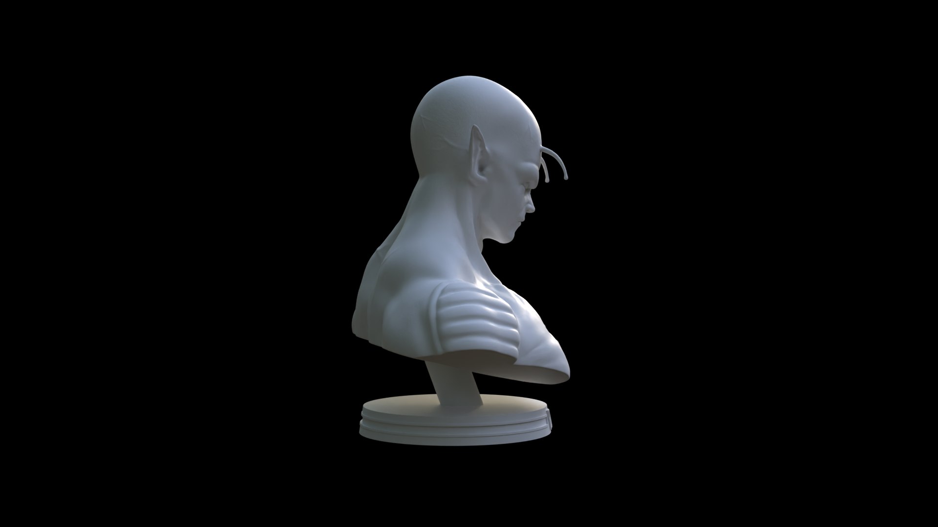 3D DBZ Piccolo Statue model - TurboSquid 2135693