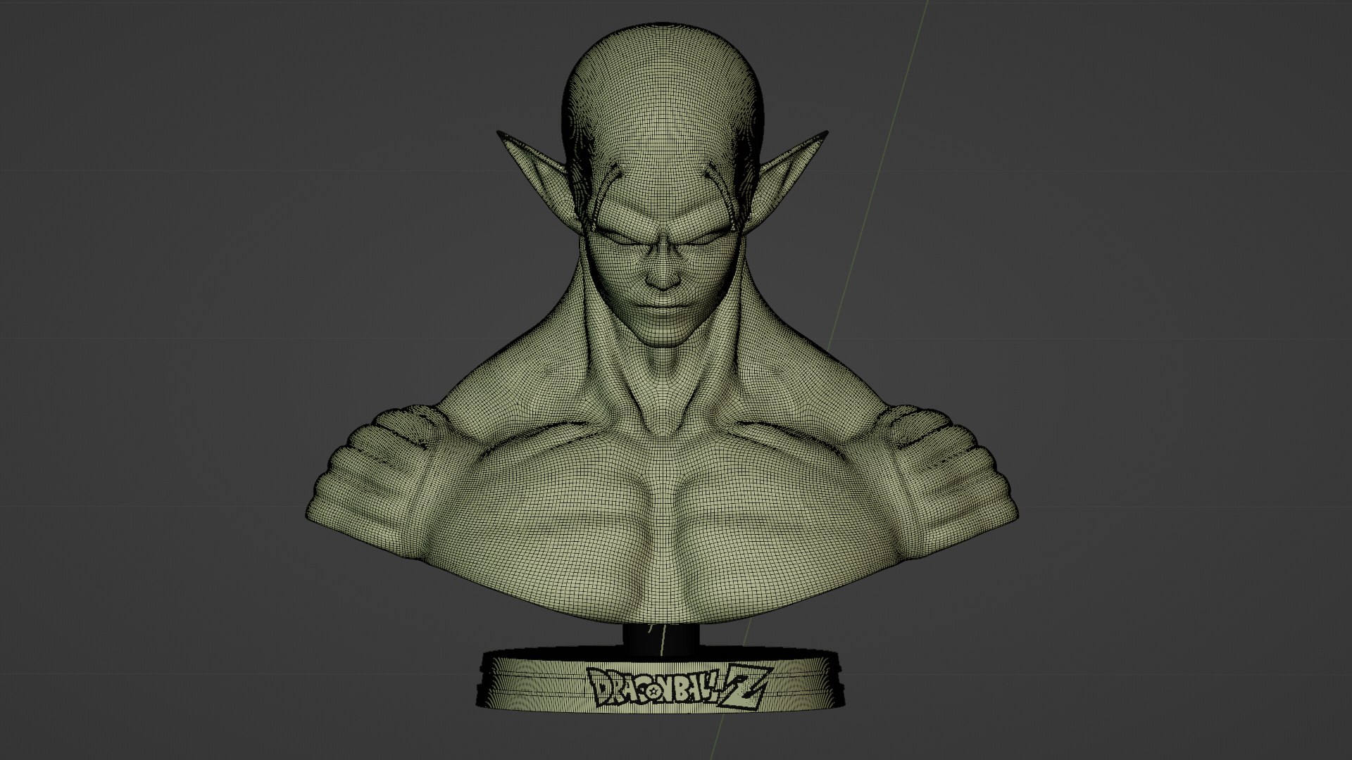 3D DBZ Piccolo Statue model - TurboSquid 2135693