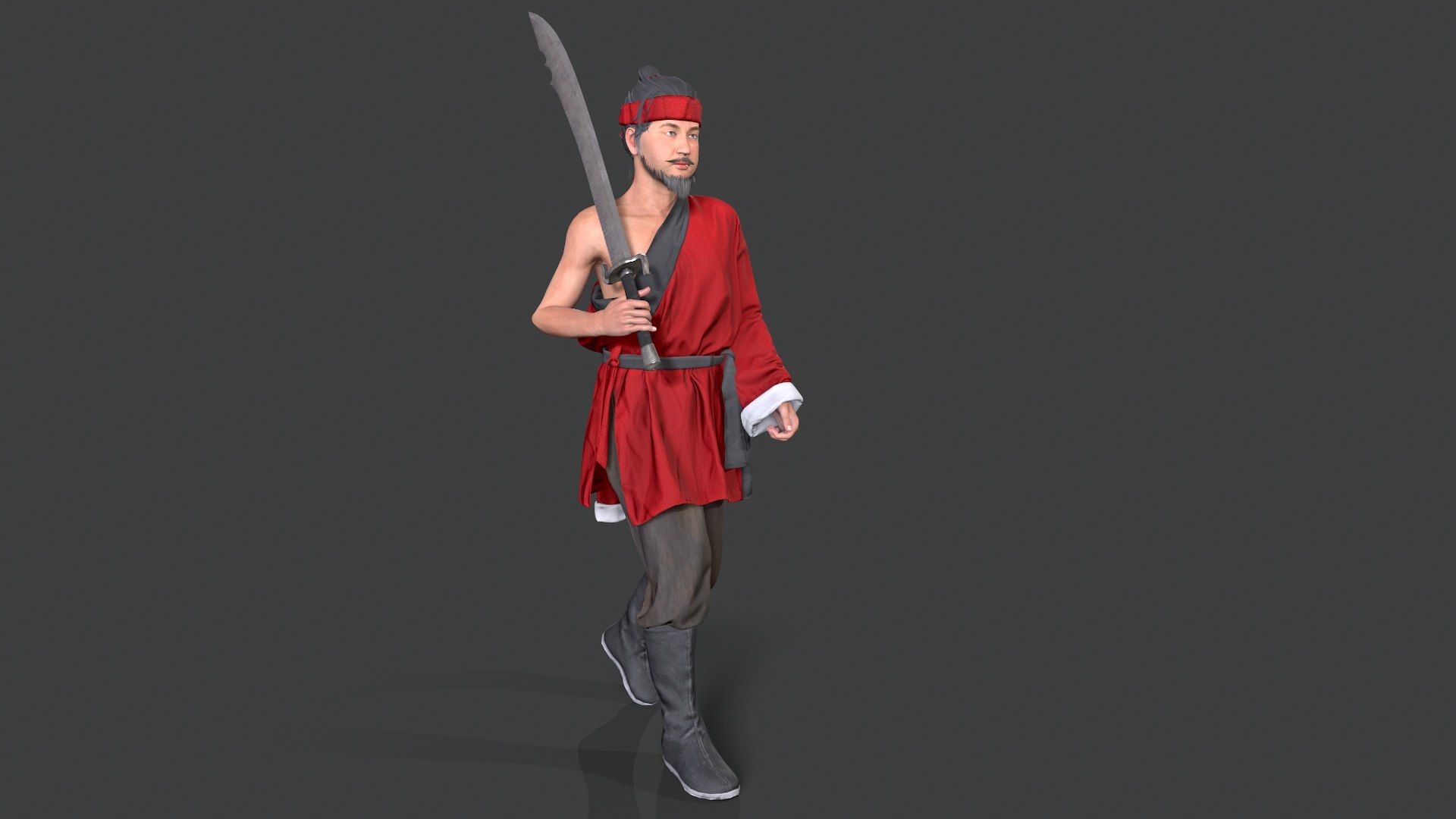 Bandit Man 3D Model - TurboSquid 2237112