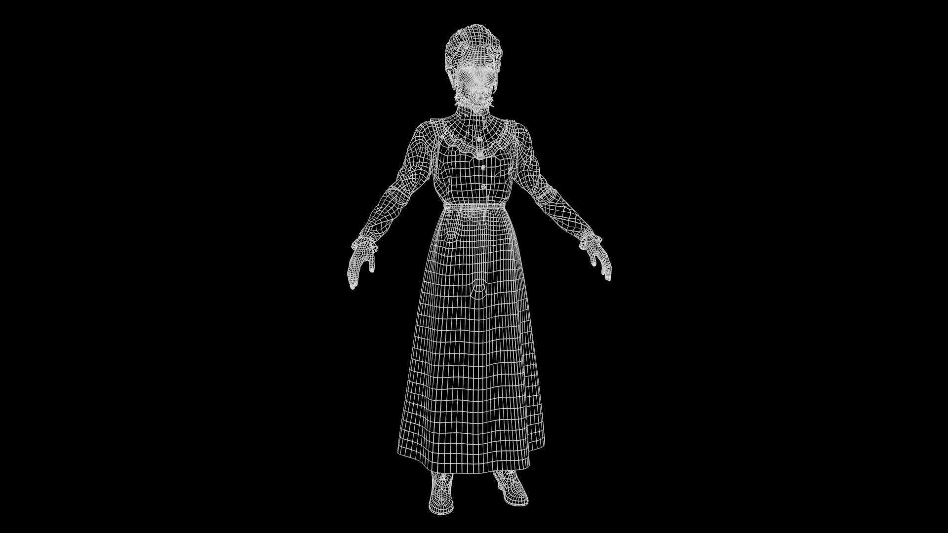 3D Lost Child Nanny - TurboSquid 2529898
