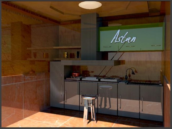 Kitchen Maya Models for Download | TurboSquid