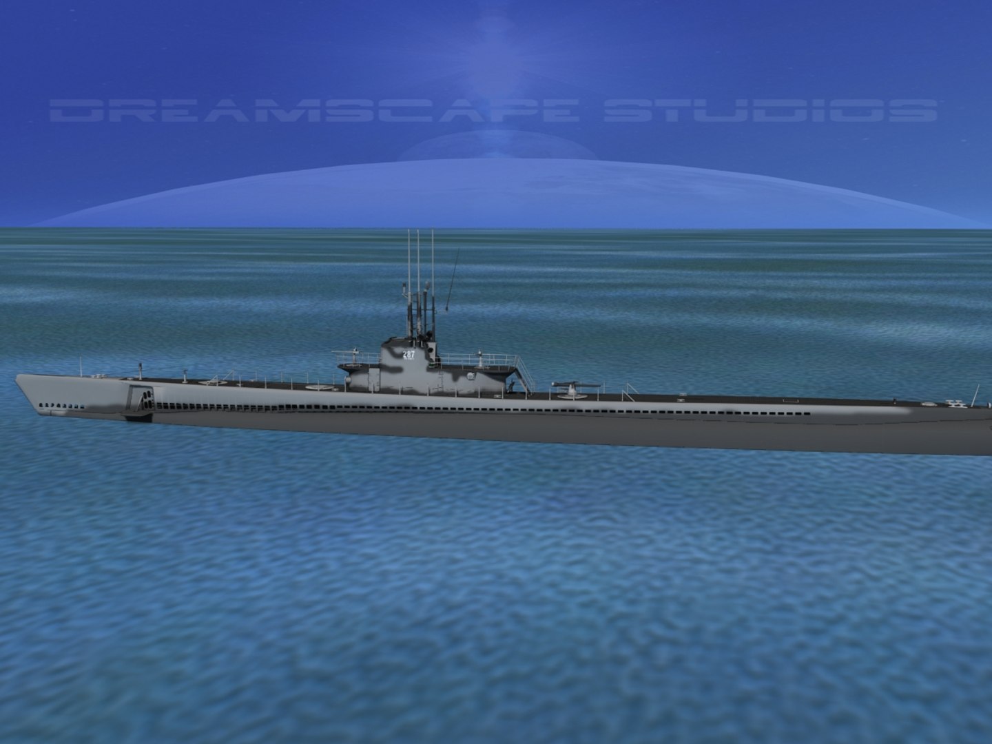 3d Subs Balao Class Submarines