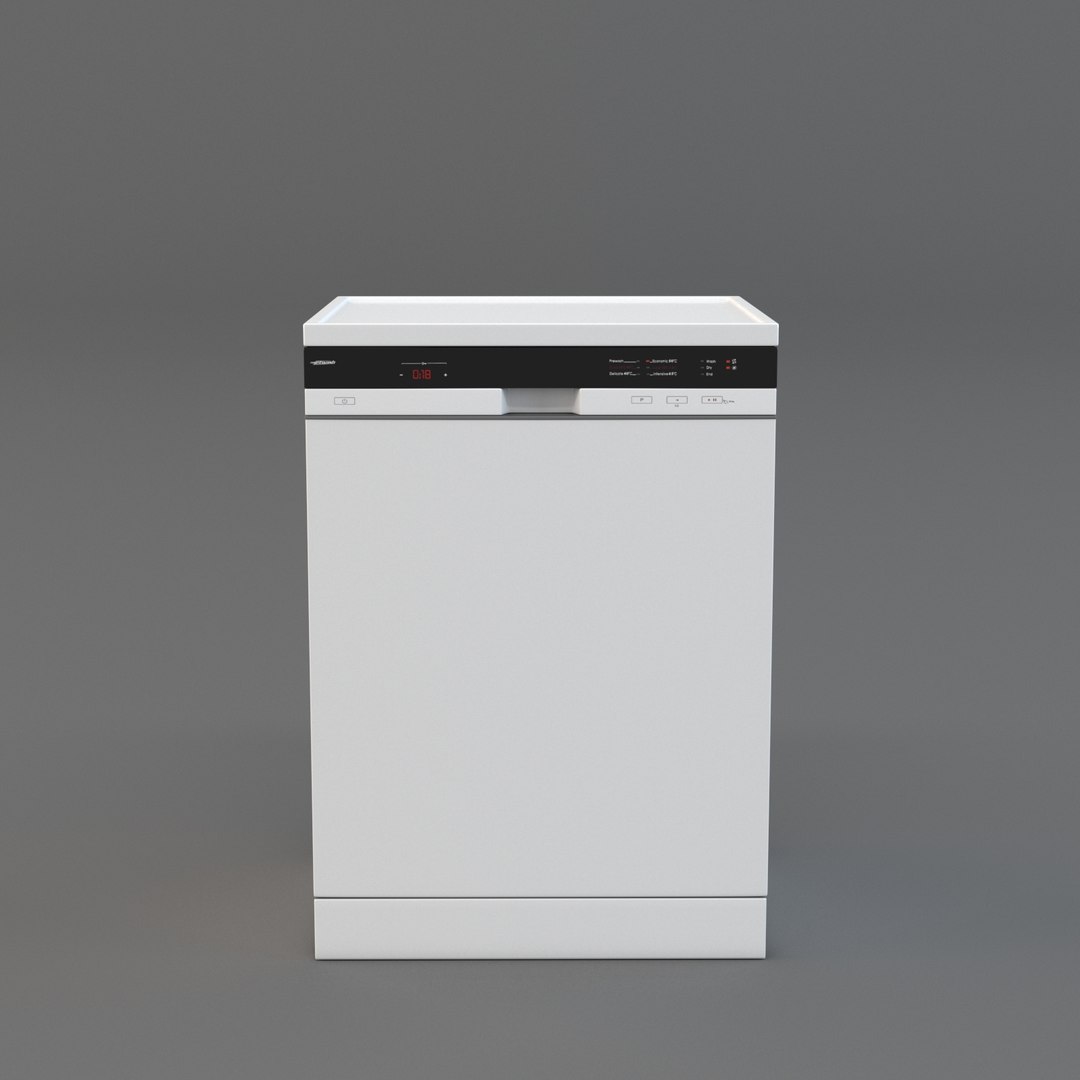 Dish washer model - TurboSquid 1326770