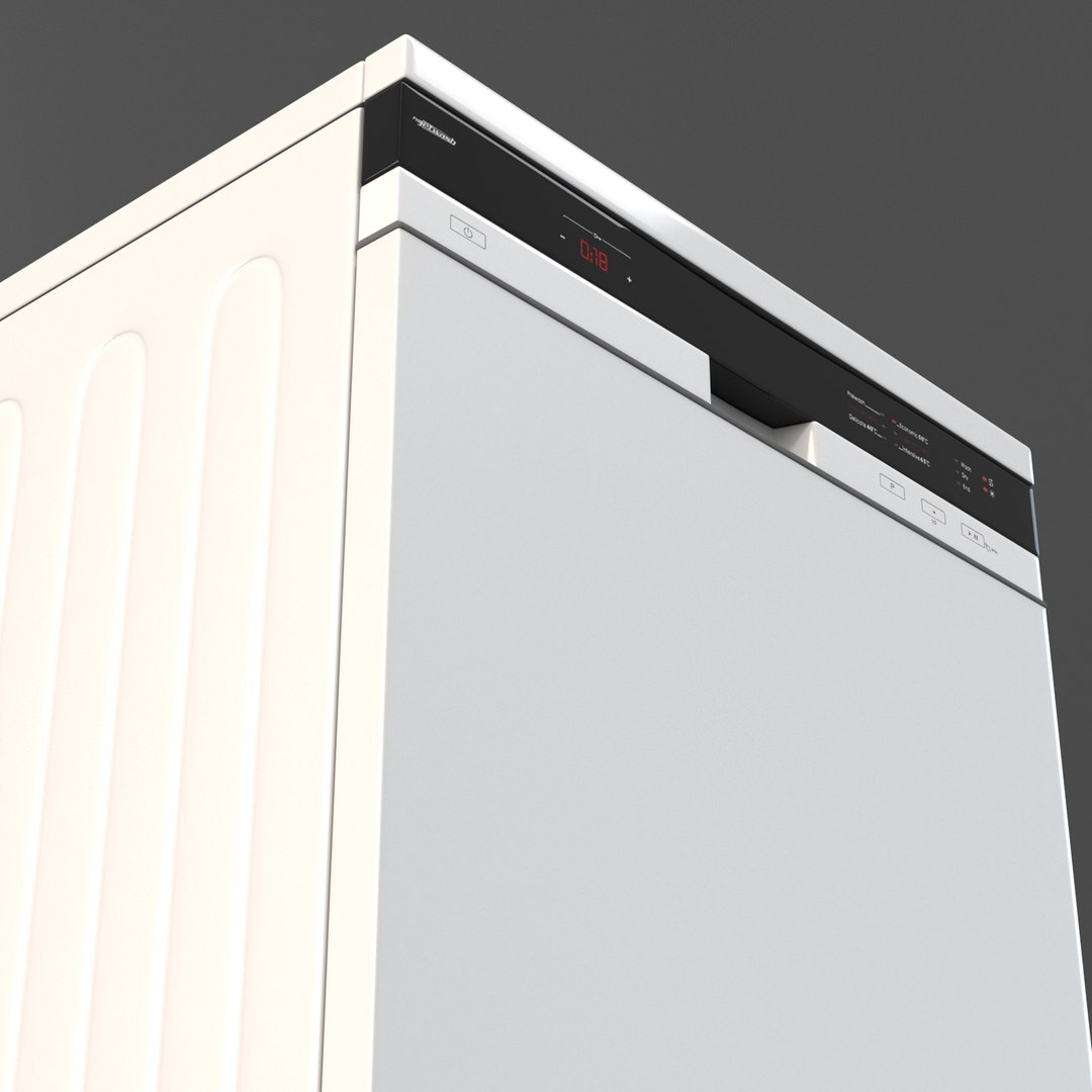 Dish washer model - TurboSquid 1326770