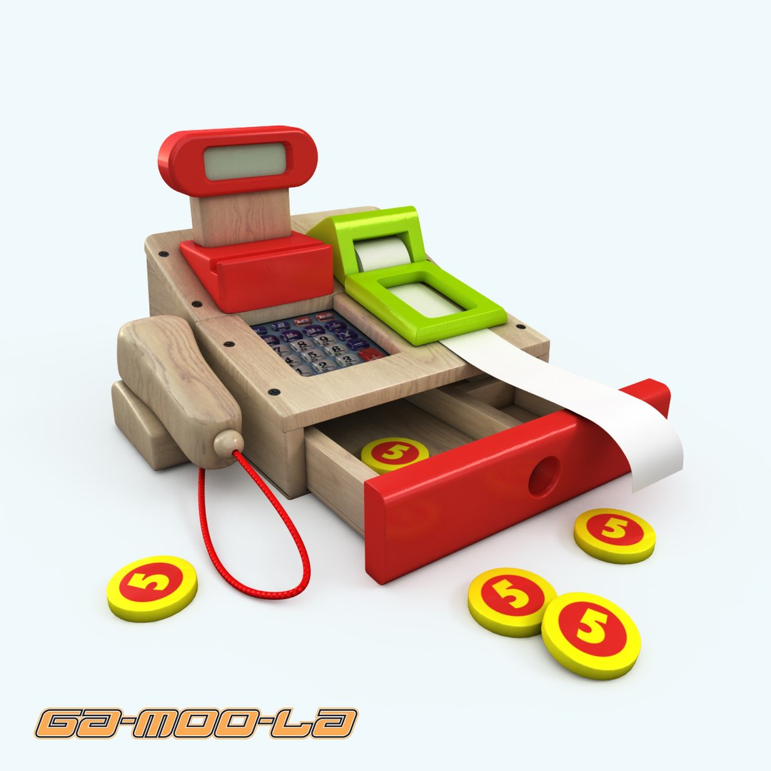3d childrens toy model