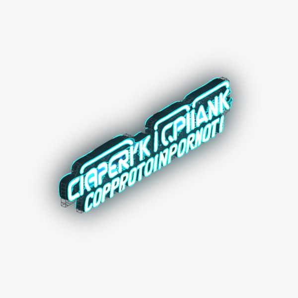 Neon Light 3D Models for Download | TurboSquid