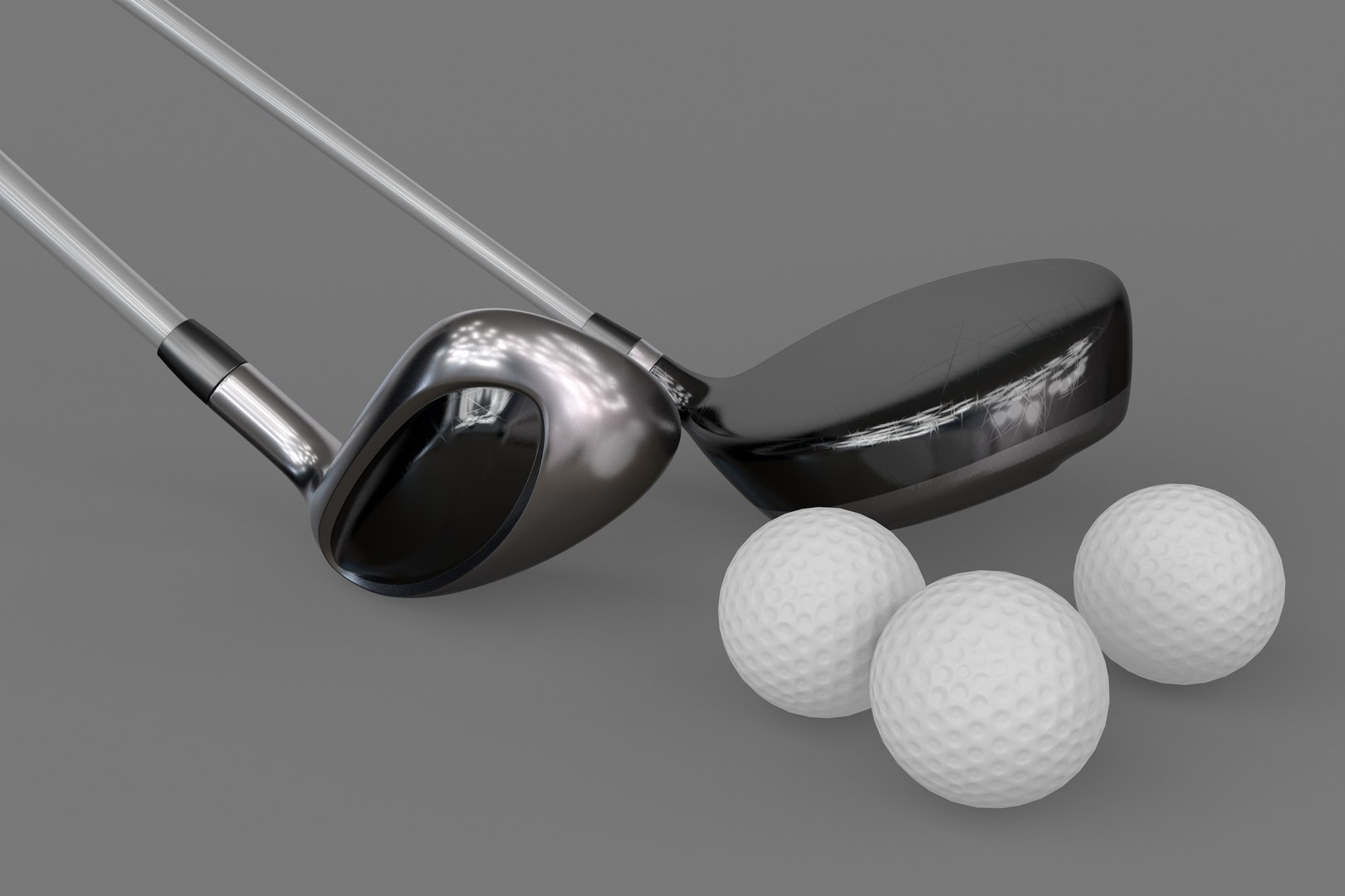 Golf Set 3D model - TurboSquid 2167833