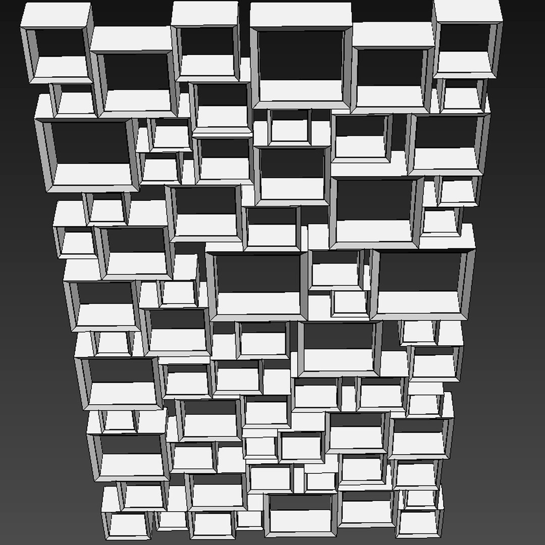 3D Model Decorative Partition Set 03 - TurboSquid 1410544