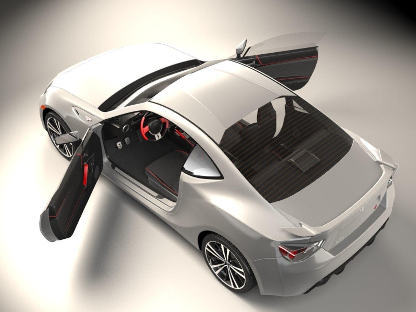 3D toyota gt 86 model - TurboSquid 1328508