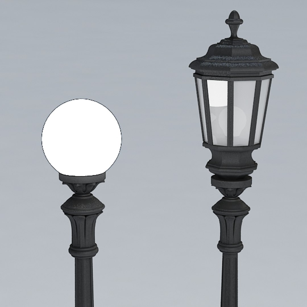 3d Model Street Lamp