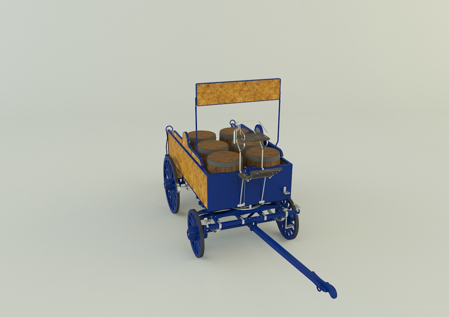 Old Carriage 3d 3D Model 3D Model - TurboSquid 2067902