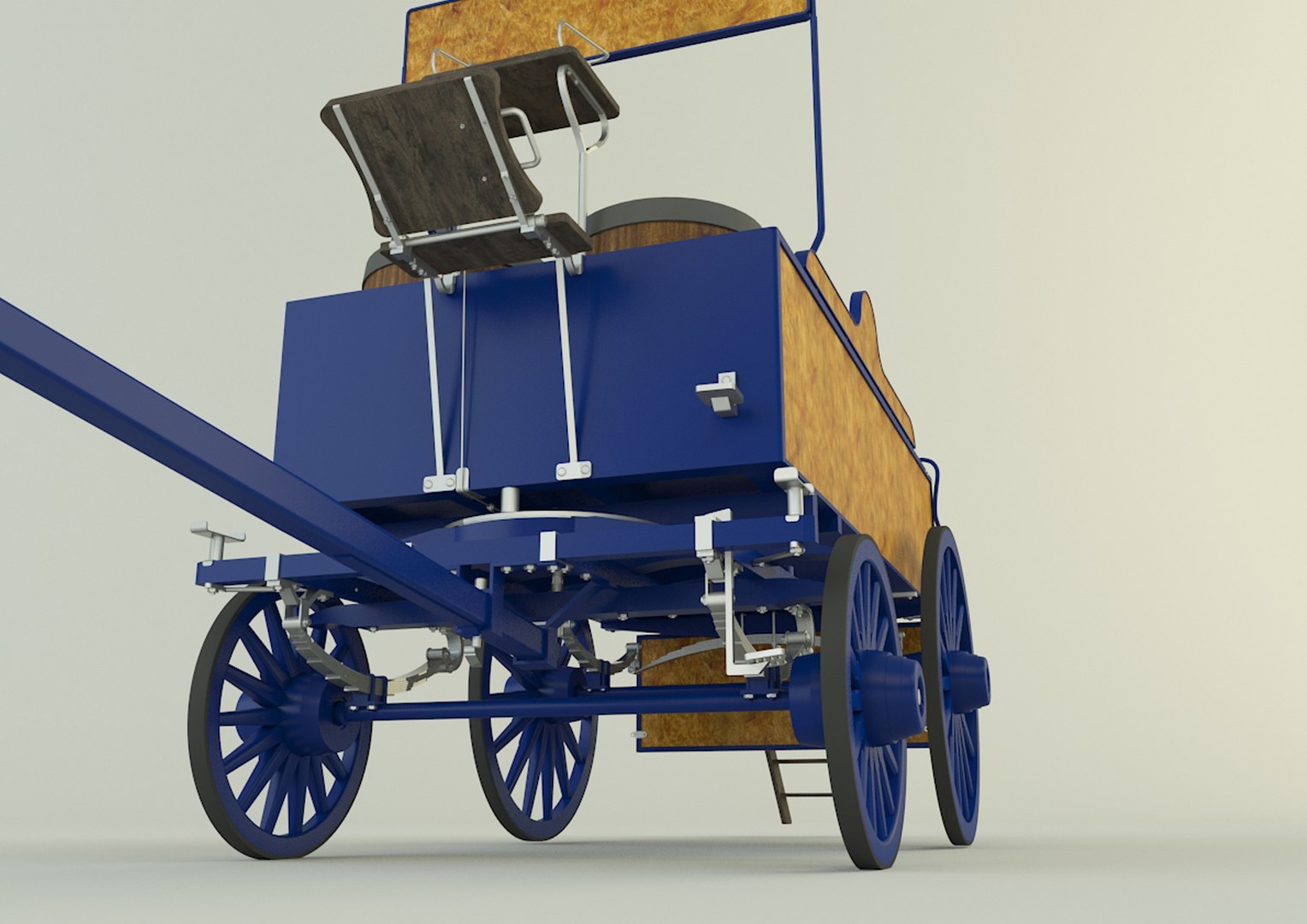 Old carriage 3d 3D model 3D model - TurboSquid 2067902