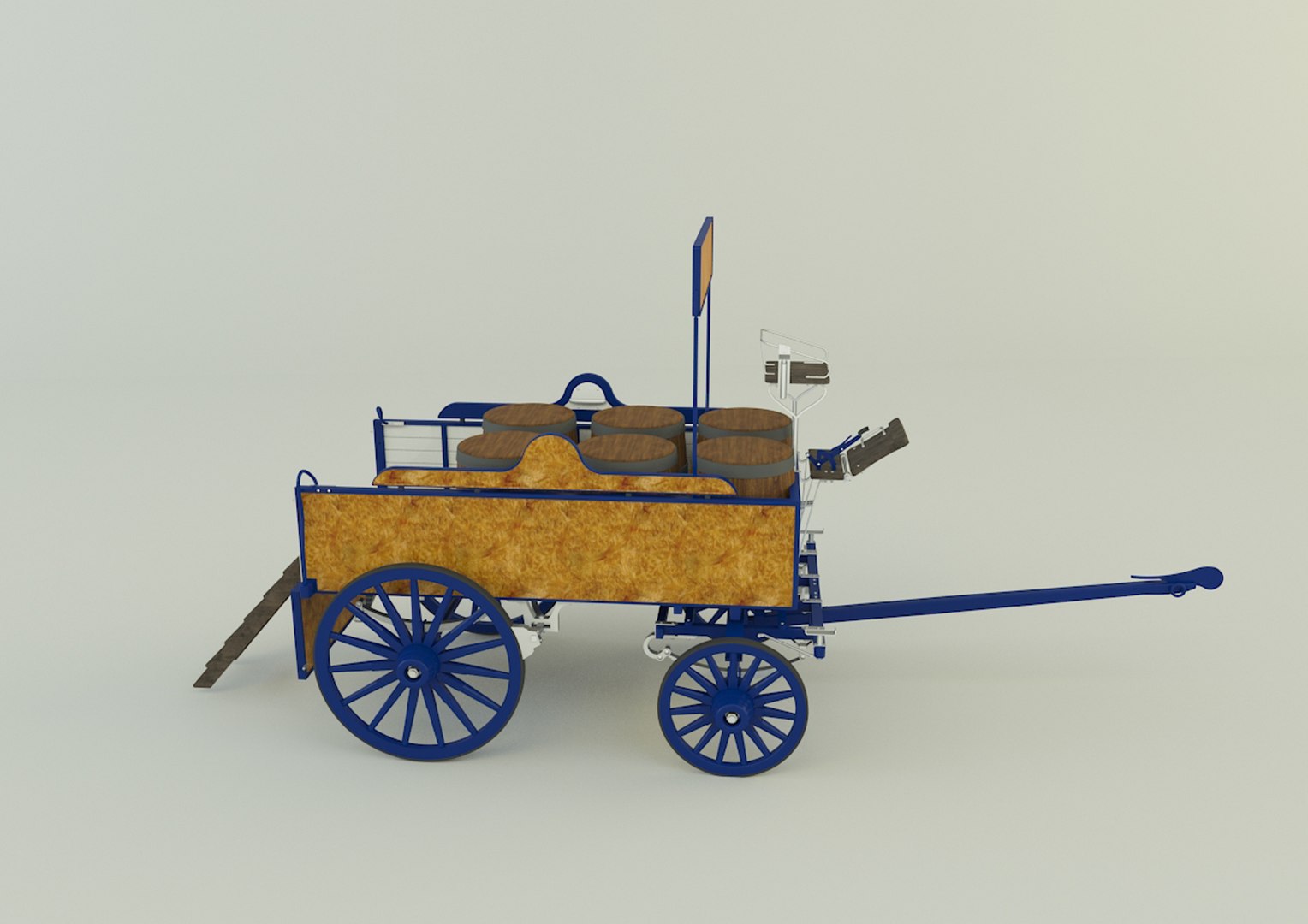 Old Carriage 3d 3D Model 3D Model - TurboSquid 2067902